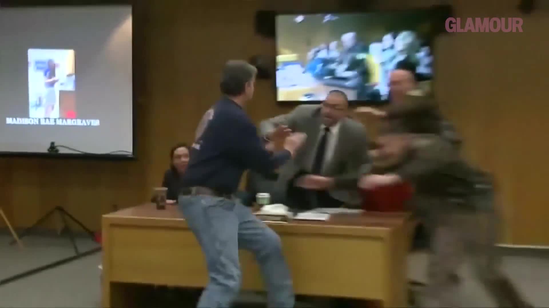 Watch 'Distraught' Father Lunges at Larry Nassar in Court: 'Give Me One ...