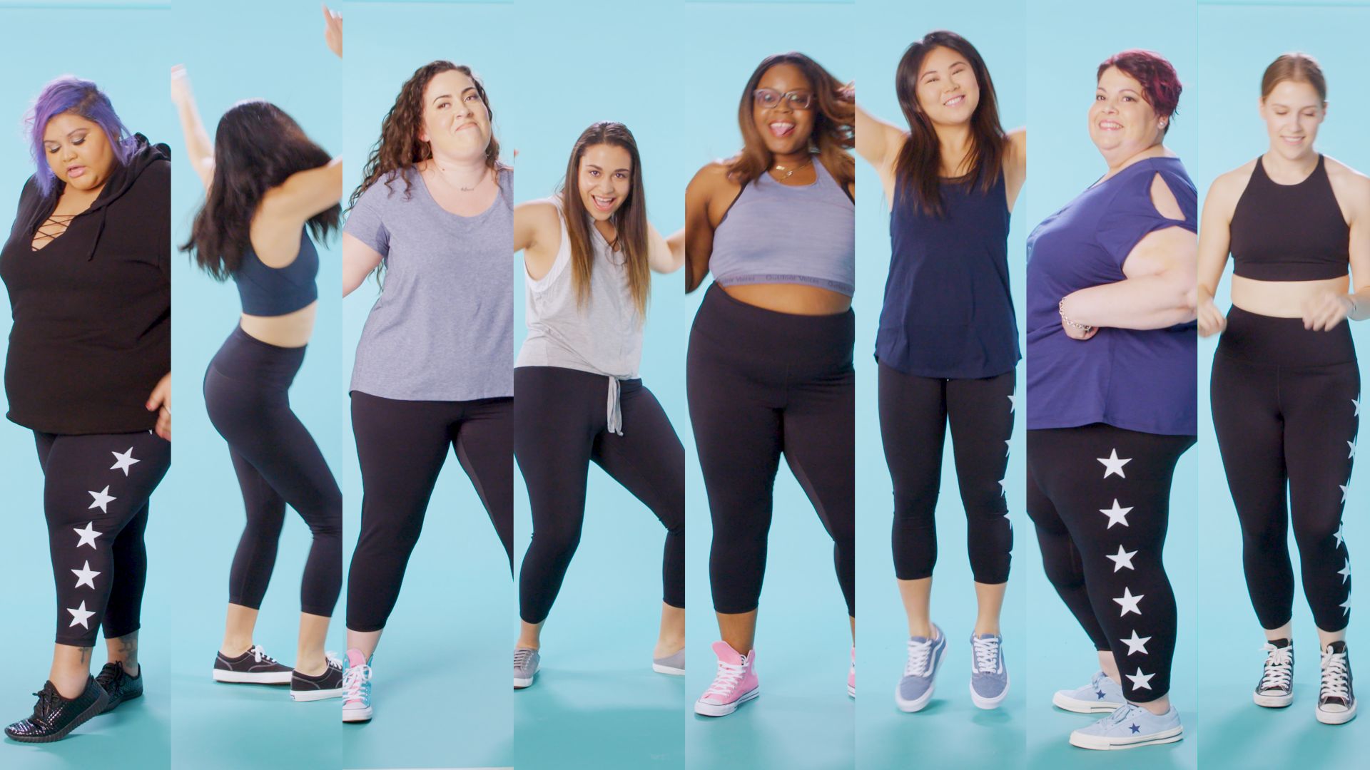 Watch Women Sizes 0 Through 28 on Gym Intimidation | Glamour