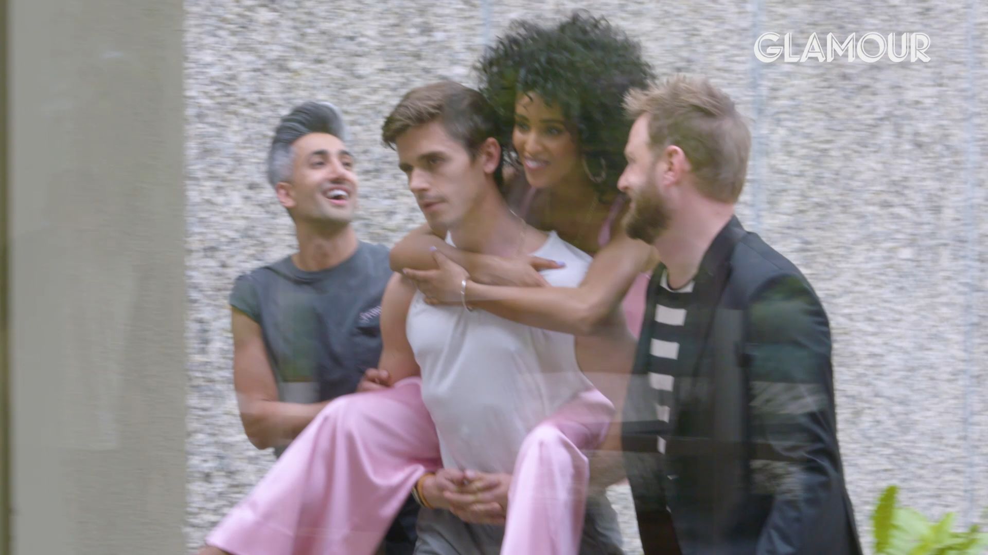 Watch Behind the Scenes with Queer Eye for Glamour's Photoshoot | Glamour