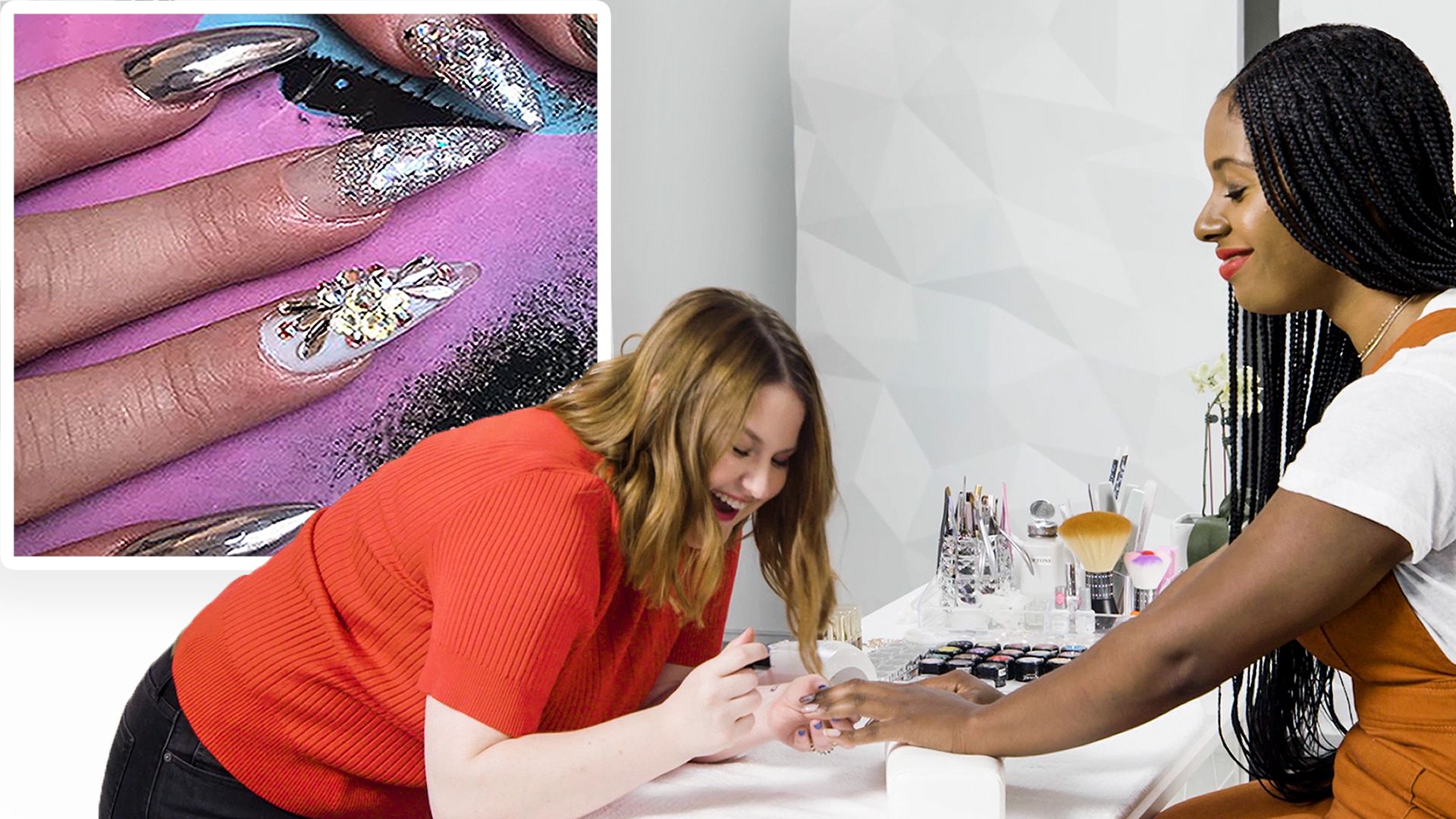 Watch Working As a 3D Nail Artist for a Day | Glamour