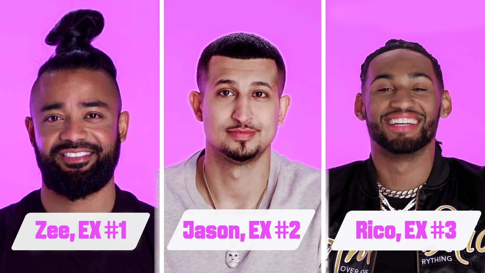 Watch 3 Ex-Boyfriends Describe Their Relationship With The Same Woman ...