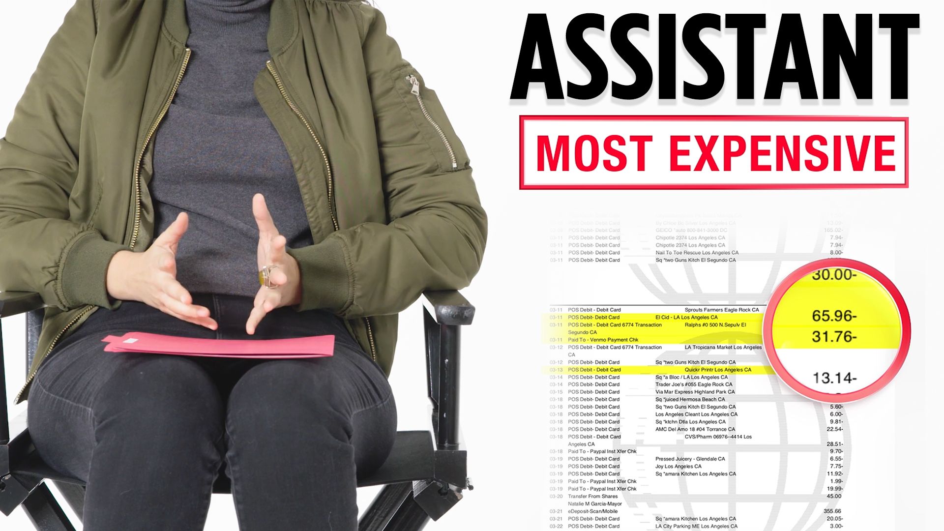 Watch How a Celebrity Personal Assistant Spends Her $36K Income ...