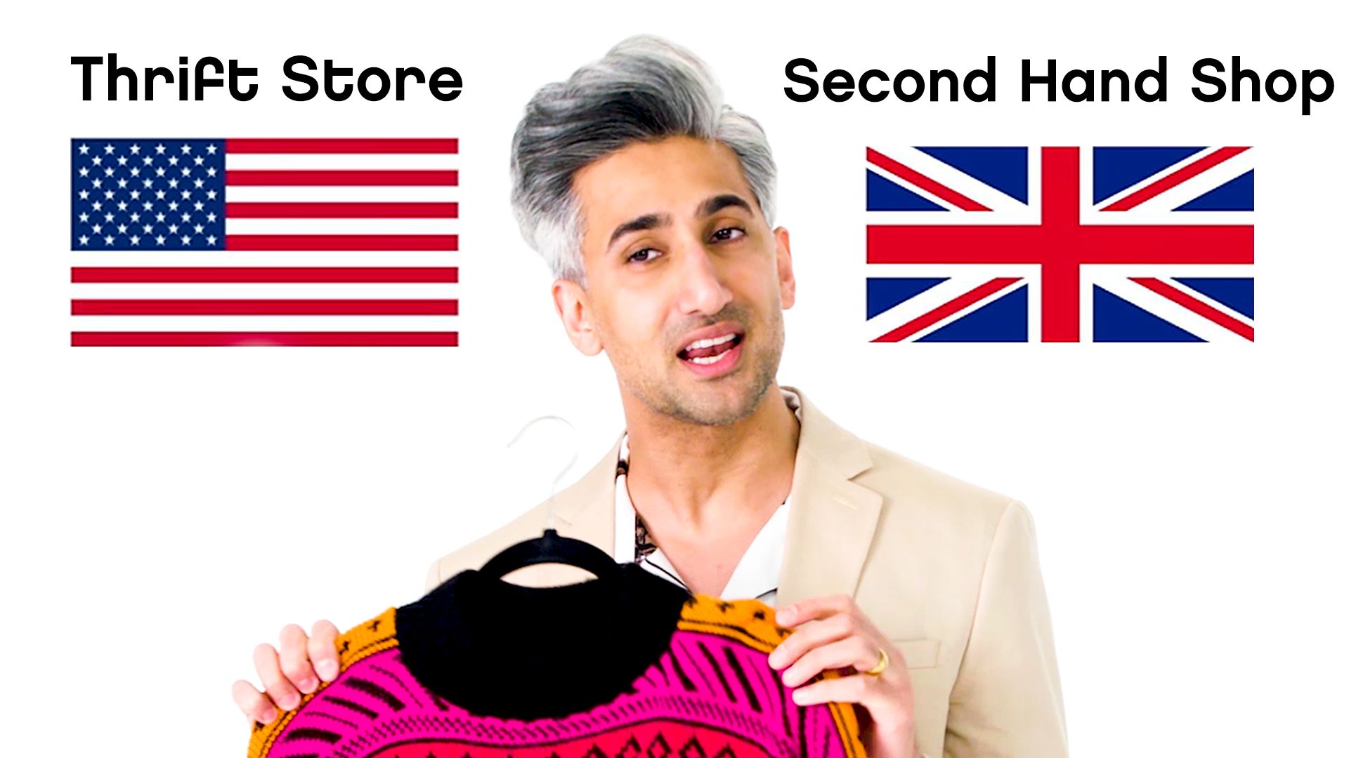 Watch Tan France Breaks Down American vs. British Fashion Terms | Glamour