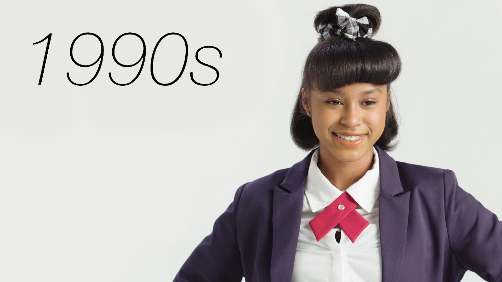 Watch 100 Years of Girls School Uniforms | Evolution | Glamour