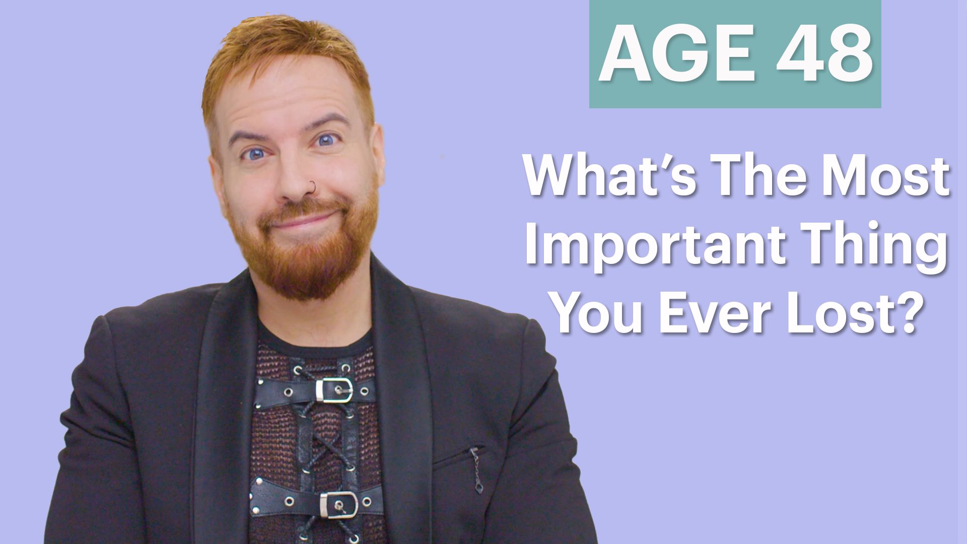 Watch 70 Men Ages 5-75: What Is The Most Important Thing You Ever Lost ...