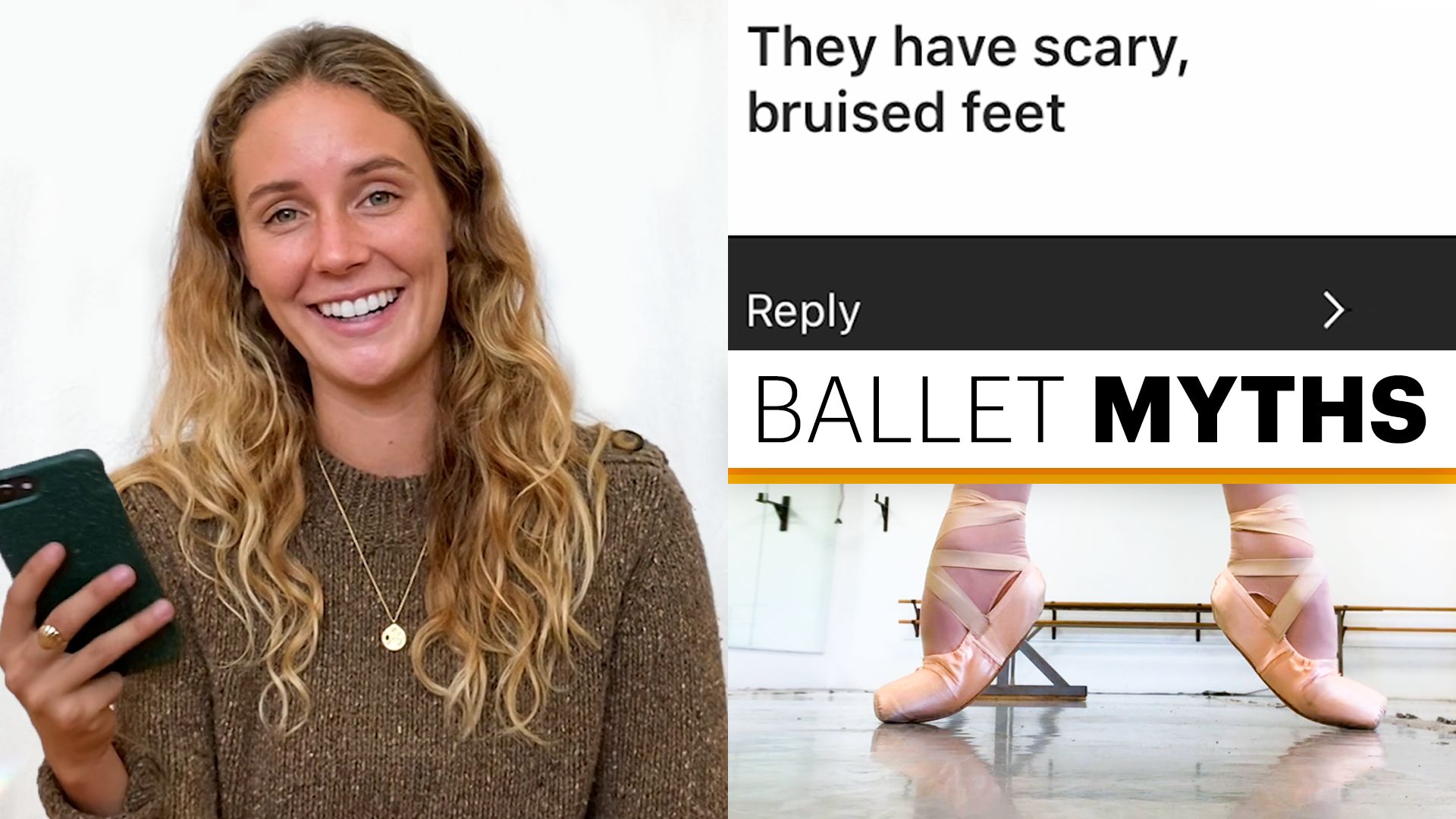 Watch Every Ballet Myth Debunked by Pro Ballerina Scout Forsythe | On ...