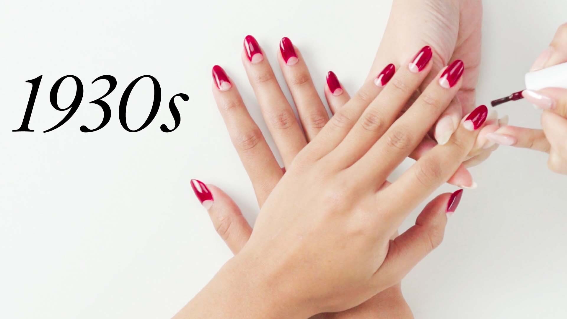 Watch 100 Years of Nail Art | Evolution | Glamour