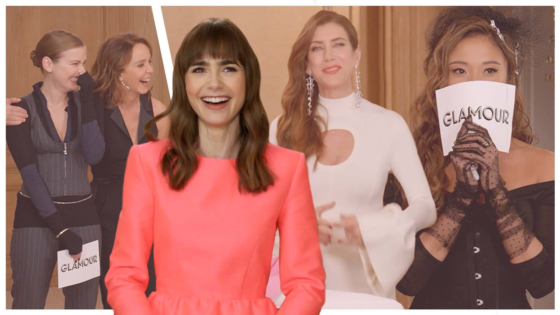 Watch Emily In Paris Cast Take a Friendship Test | Friendship Test ...
