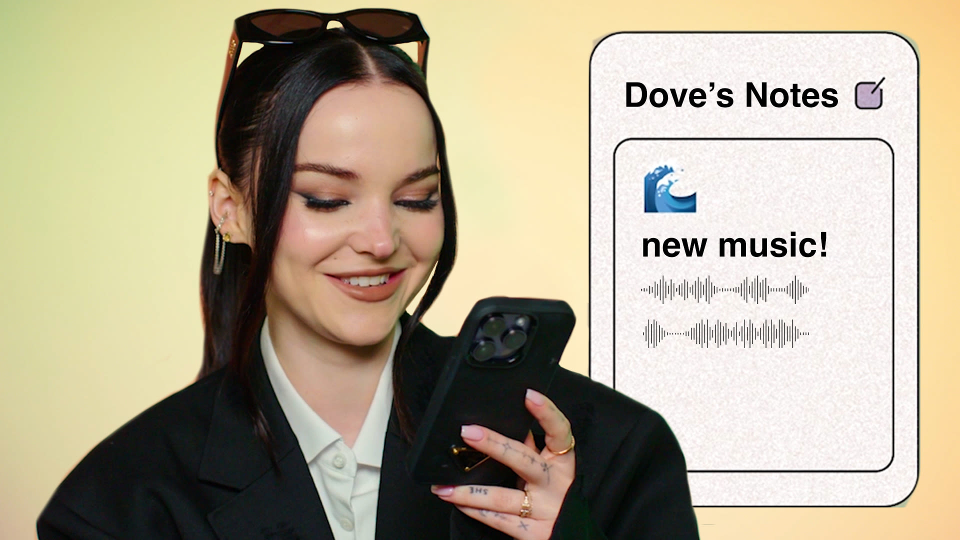 Watch Dove Cameron Reveals What's On Her Phone | Screen Time | Glamour