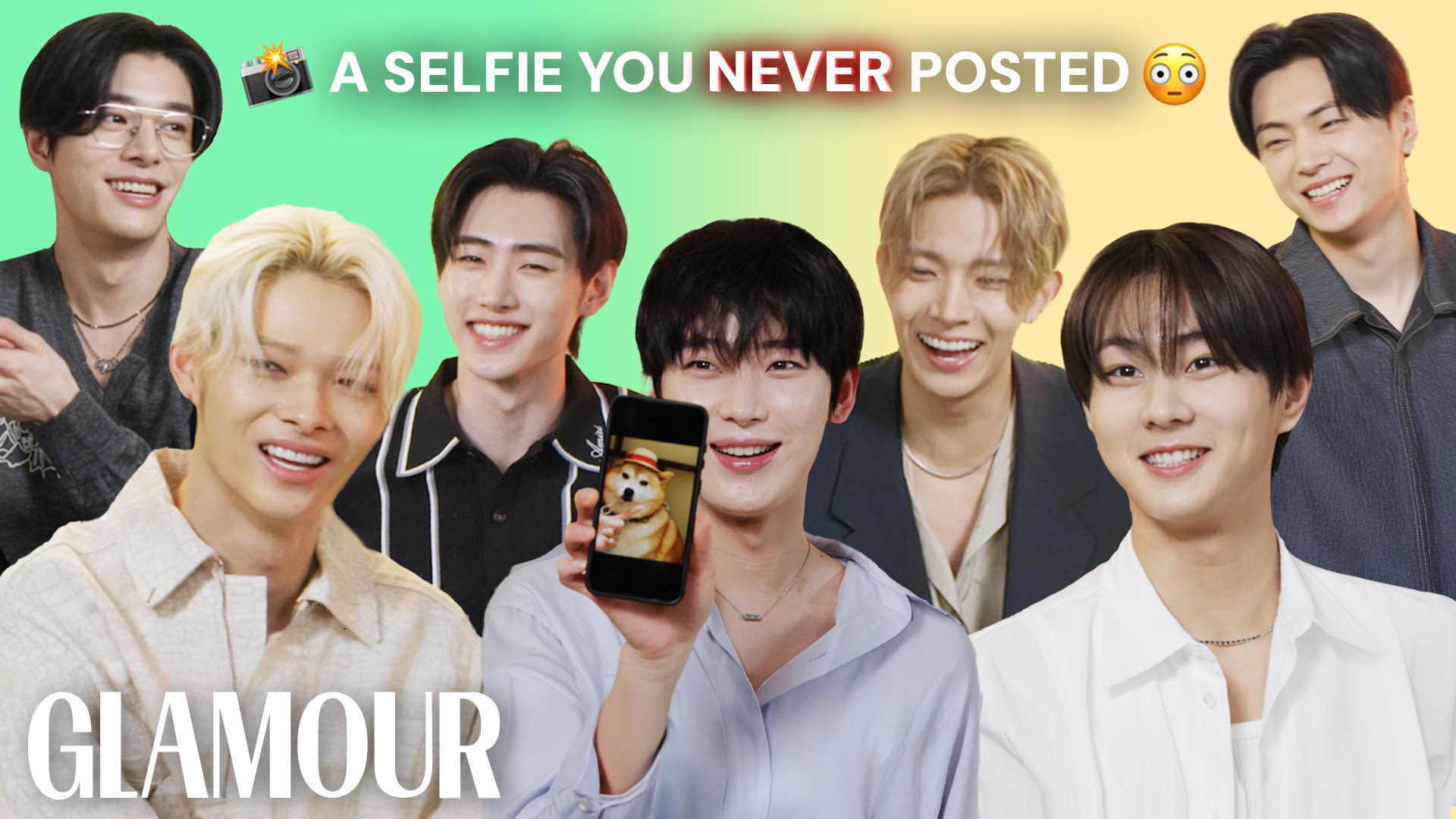 Watch ENHYPEN Reveal What's On Their Phones | Screen Time | Glamour