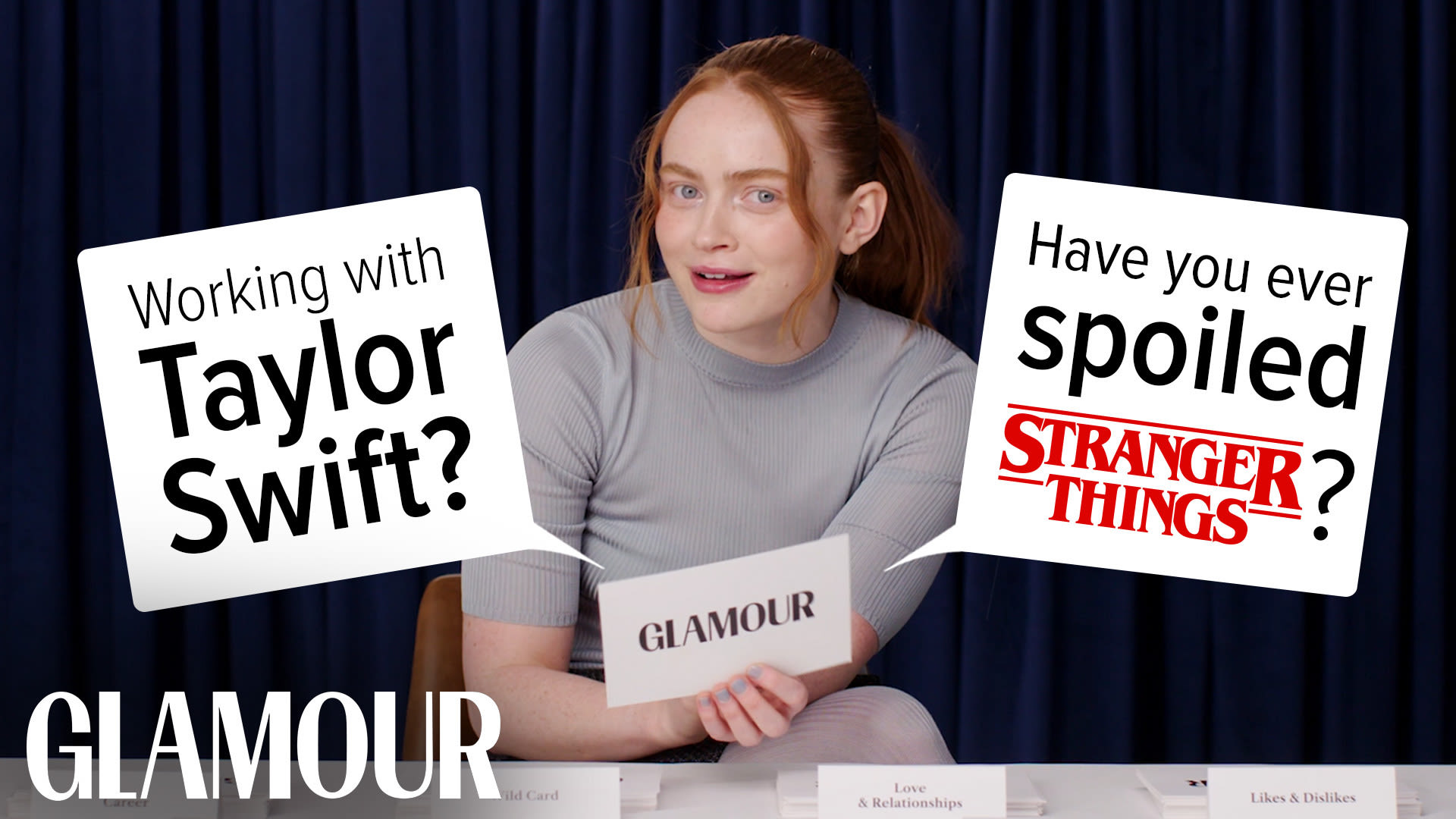 Watch 37 Questions With 'Stranger Things' Star Sadie Sink | Excessive ...