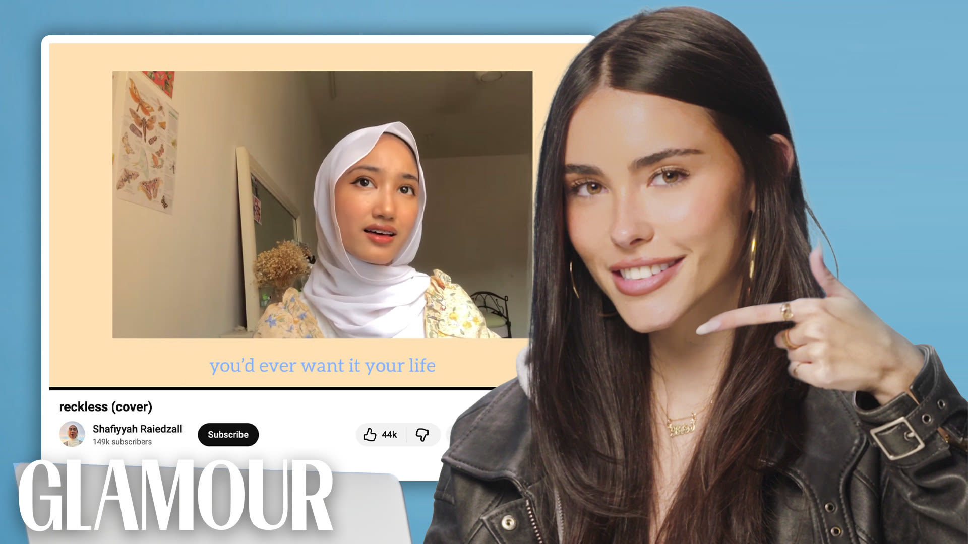 Watch Madison Beer Watches Fan Covers Online | You Sang My Song | Glamour