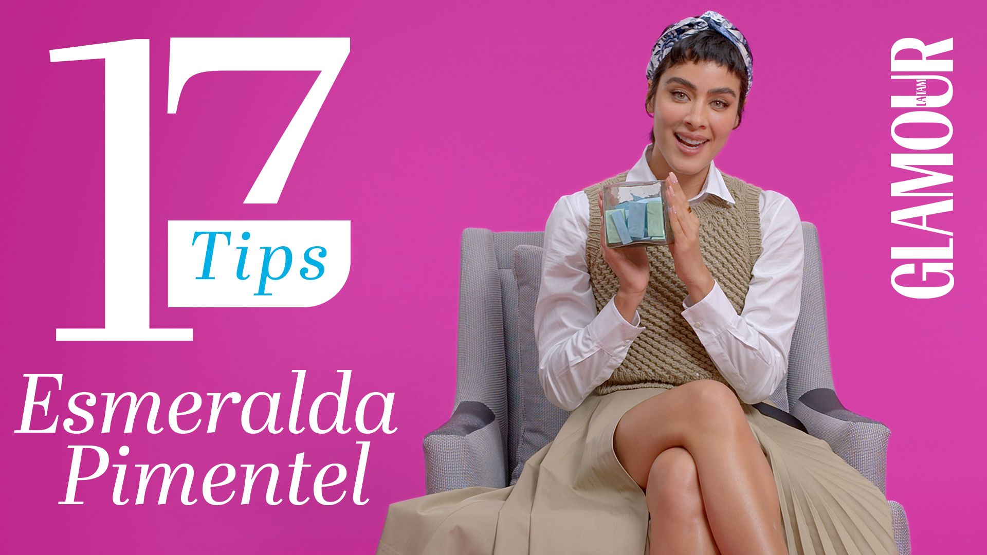 Watch Esmeralda Pimentel sabe qué sigue si el tóxico te mandó flores | 17 tips | Glamour