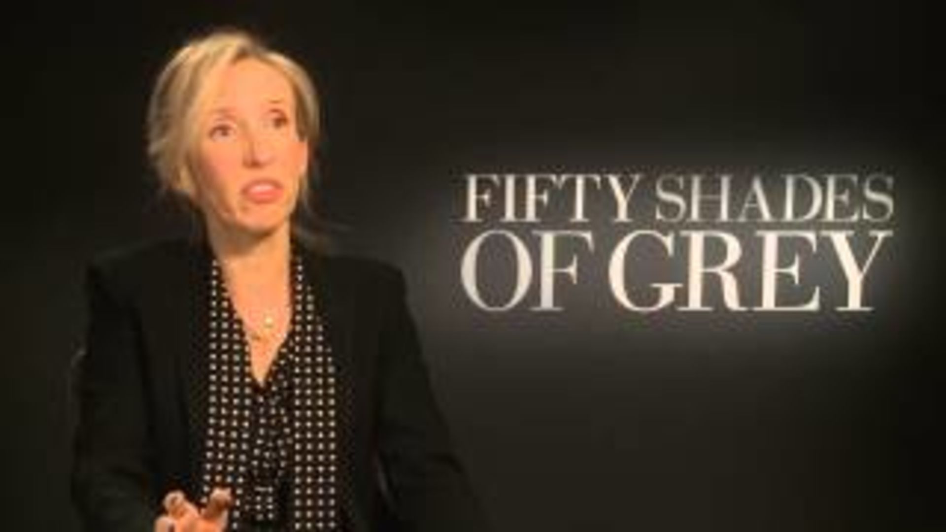 Watch Sam Taylor-Johnson Interview for Fifty Shades of Grey | Glamour UK