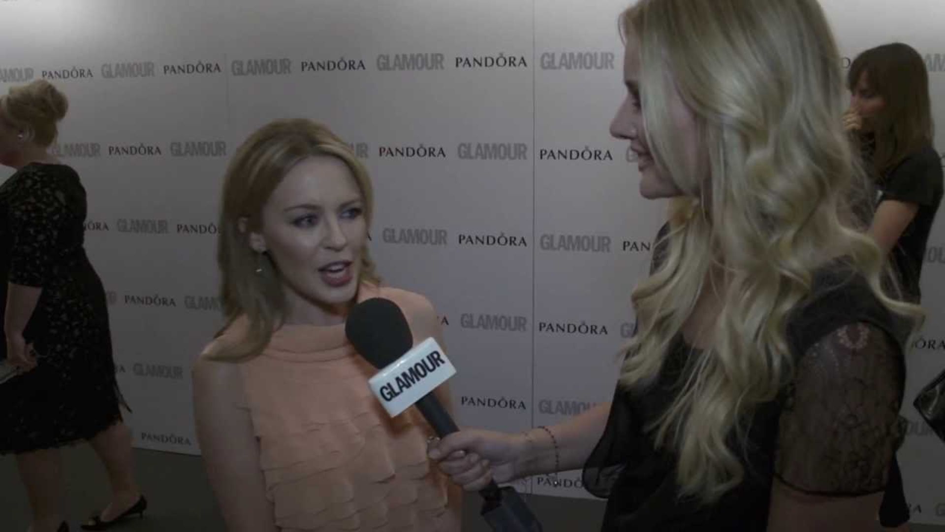 Watch Kylie Minogue Interview at the GLAMOUR Awards 2013 | Glamour UK
