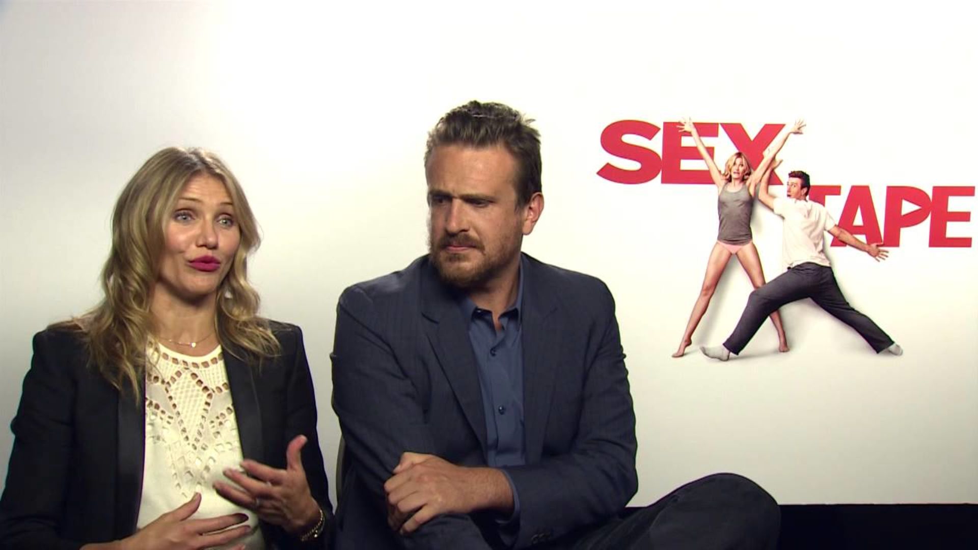 Watch GLAMOUR talks to Cameron Diaz and Jason Segel about their new film Sex Tape | Glamour UK
