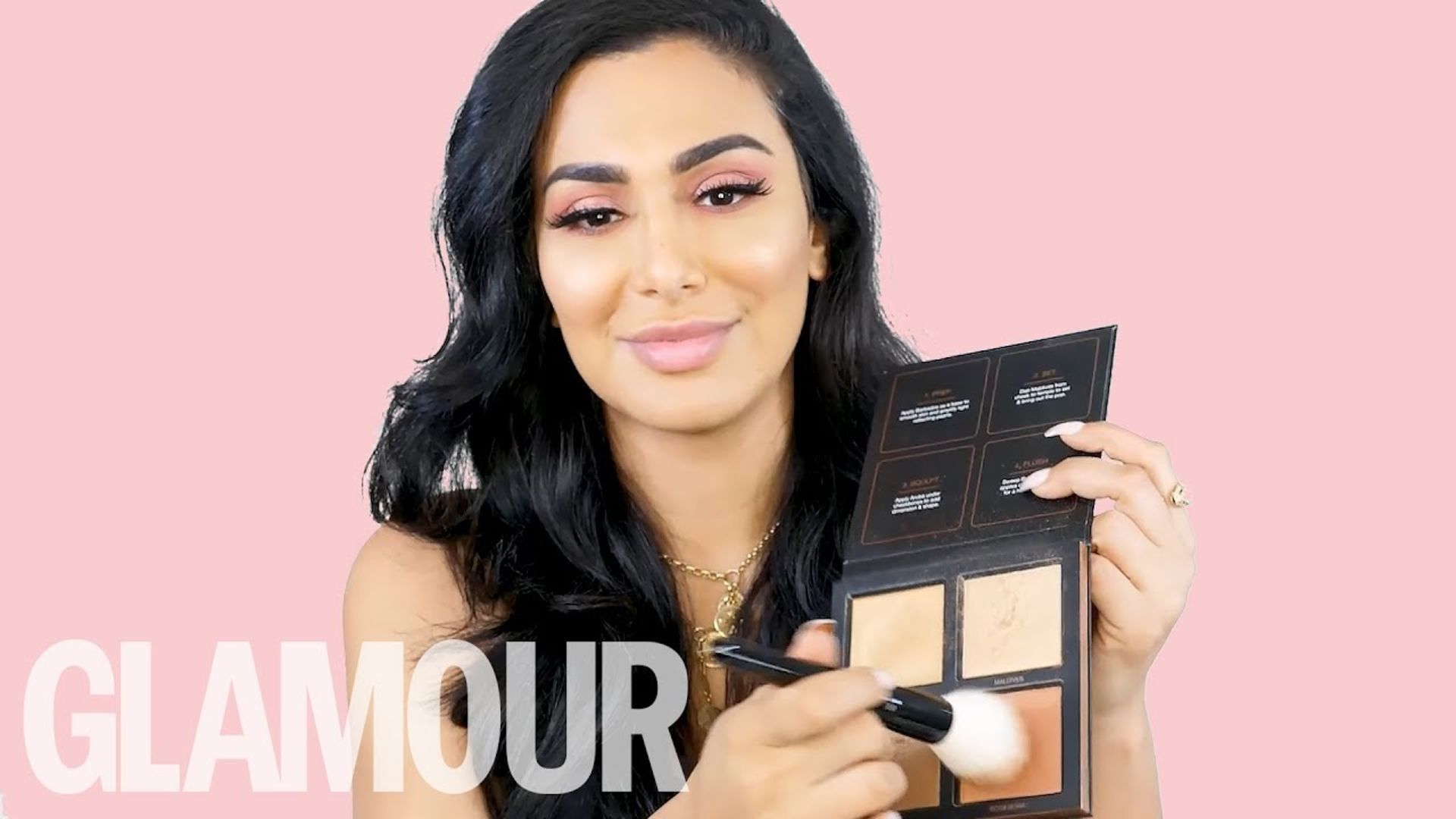 Watch How To Get The Huda Cover Shoot Look | Glamour UK