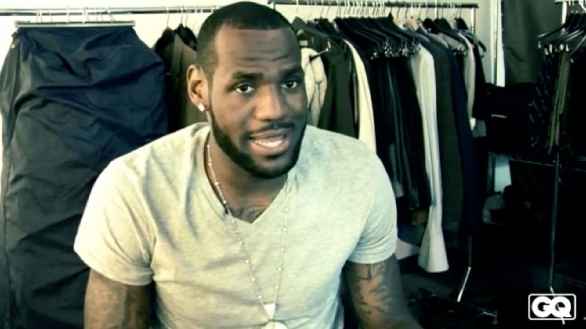 Watch Behind the Scenes with LeBron James - GQ | GQ Celebrities | GQ