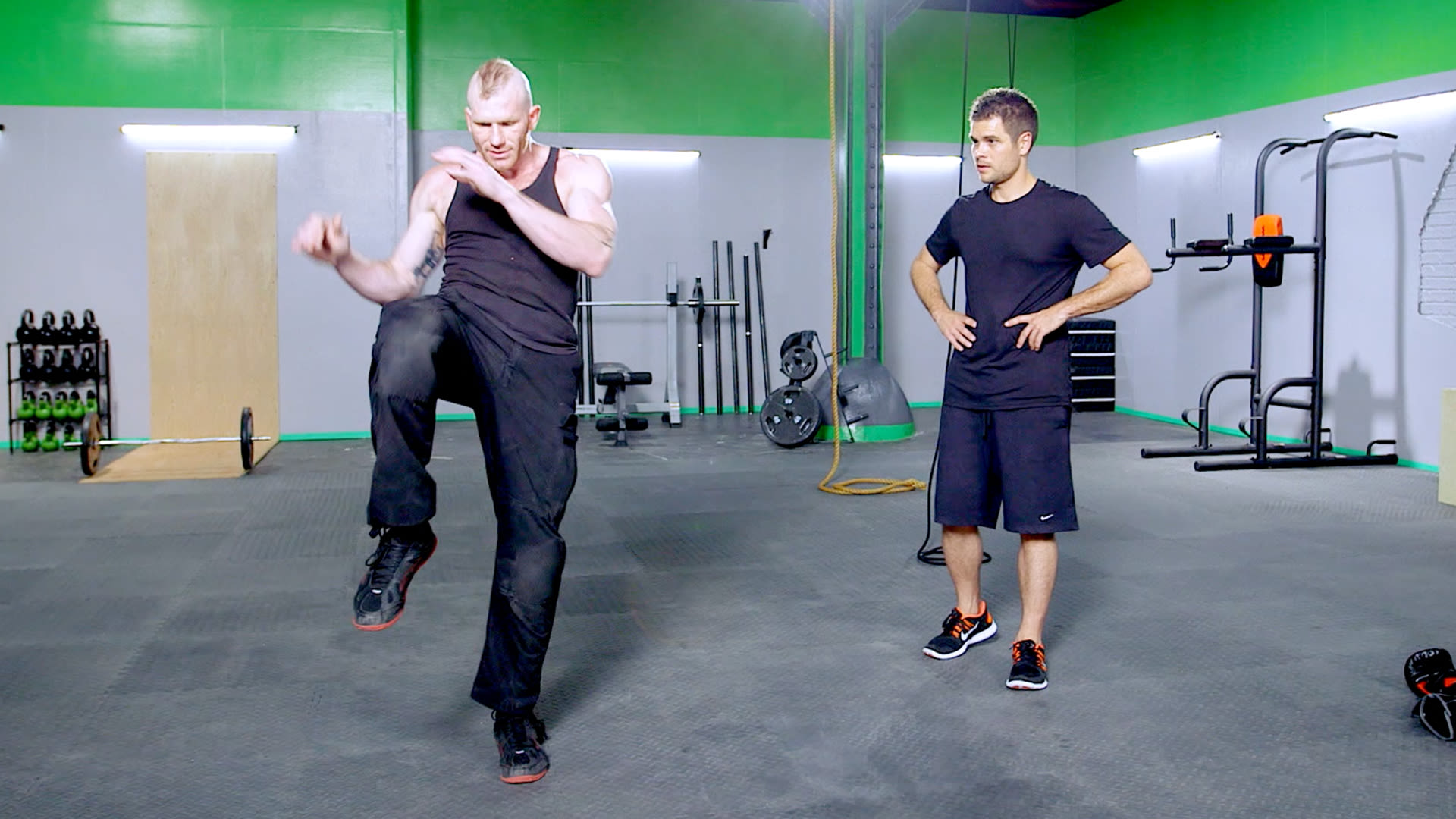 Watch MUAY THAI: Leg Workout | Fighting Weight | GQ