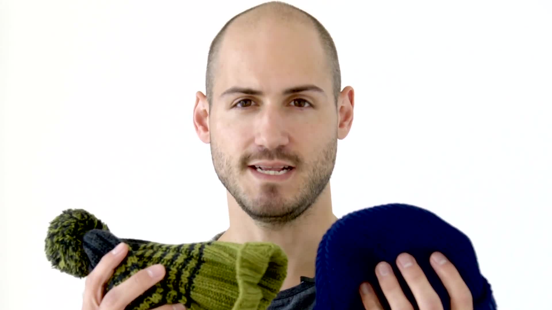 Watch 3 Cold Weather Beanies and How to Wear Them | GQ