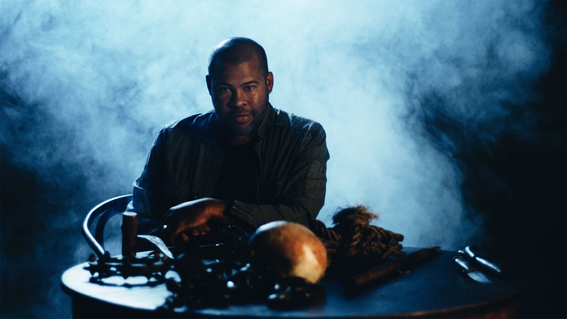 Watch Jordan Peele Plays with the Greatest Horror Movie Weapons | GQ