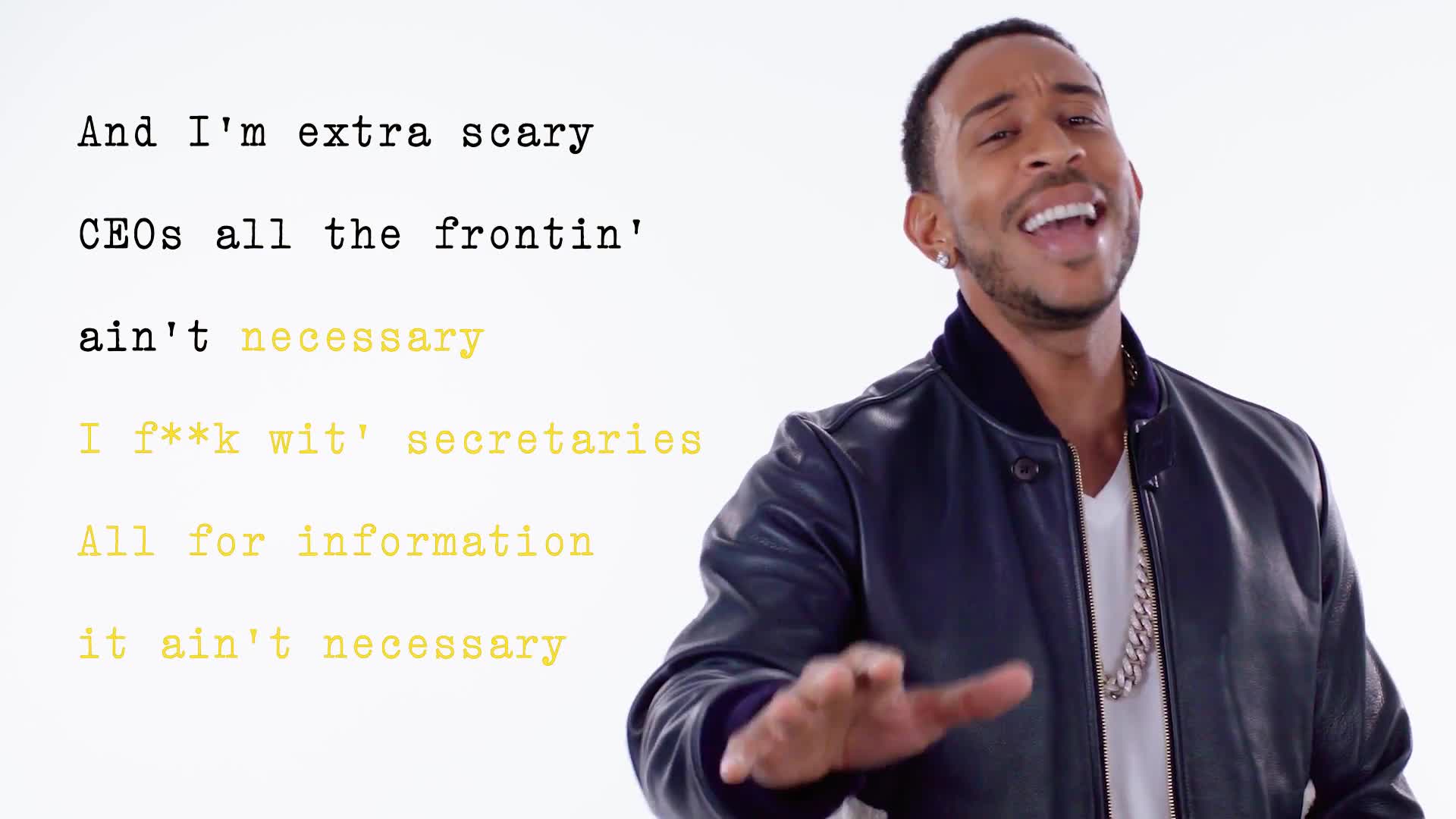 Watch Ludacris Breaks Down His 9 Favorite Rap Lyrics of All Time | GQ