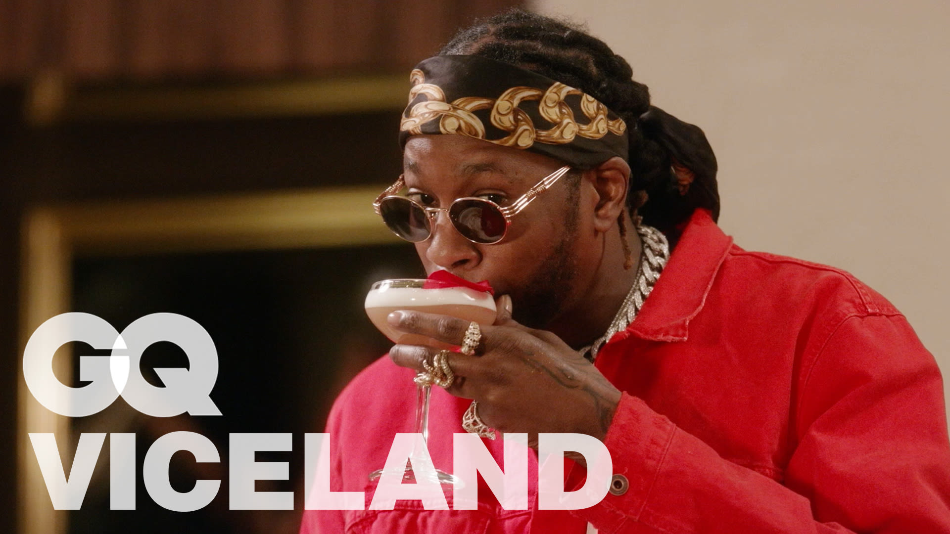Watch 2 Chainz Drinks a $2,500 Cocktail | GQ