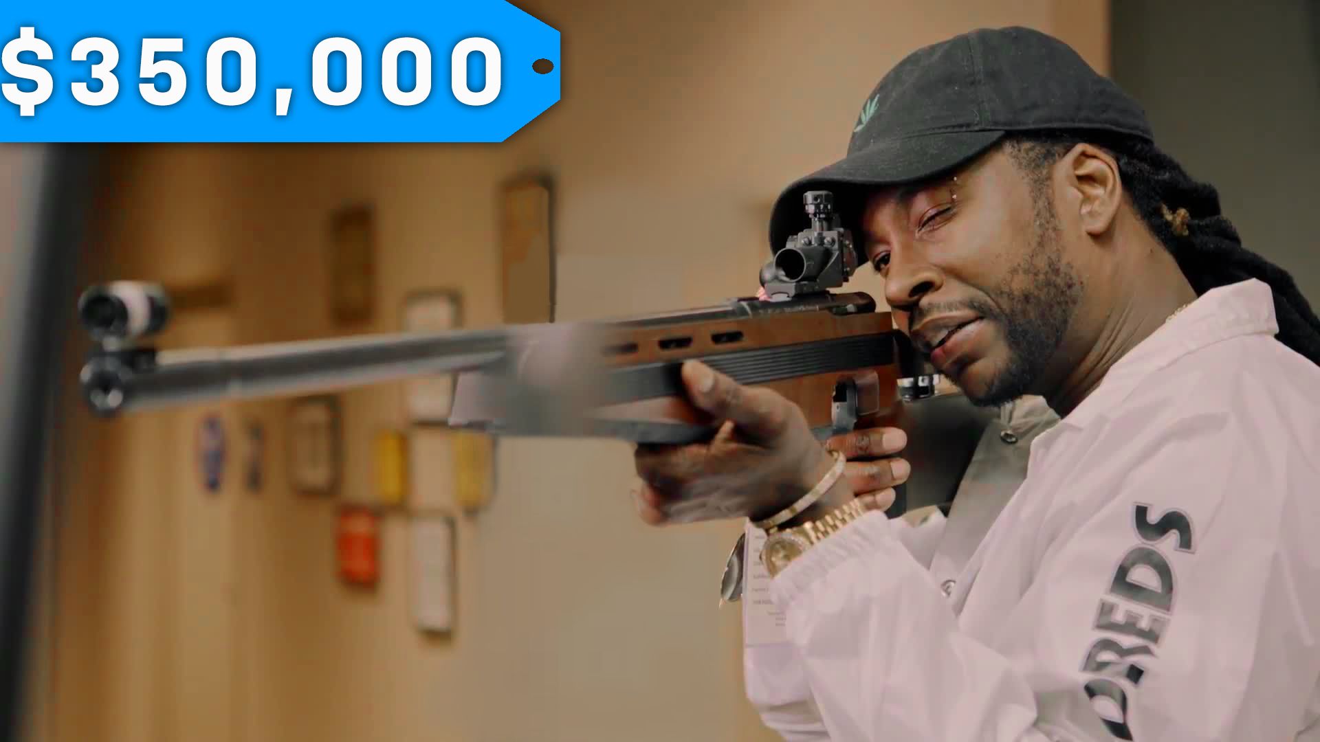 Watch 2 Chainz Checks Out a $350K Gun | Most Expensivest Shit | GQ