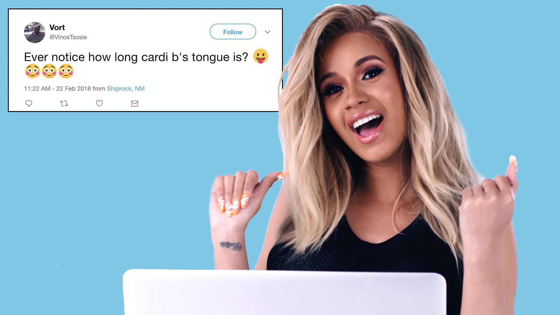 Watch Cardi B Goes Undercover on Reddit, Twitter, and YouTube ...