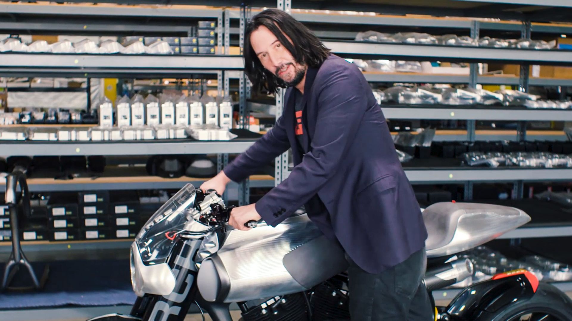Watch Keanu Reeves Shows Us His Most Prized Motorcycles | Collected | GQ