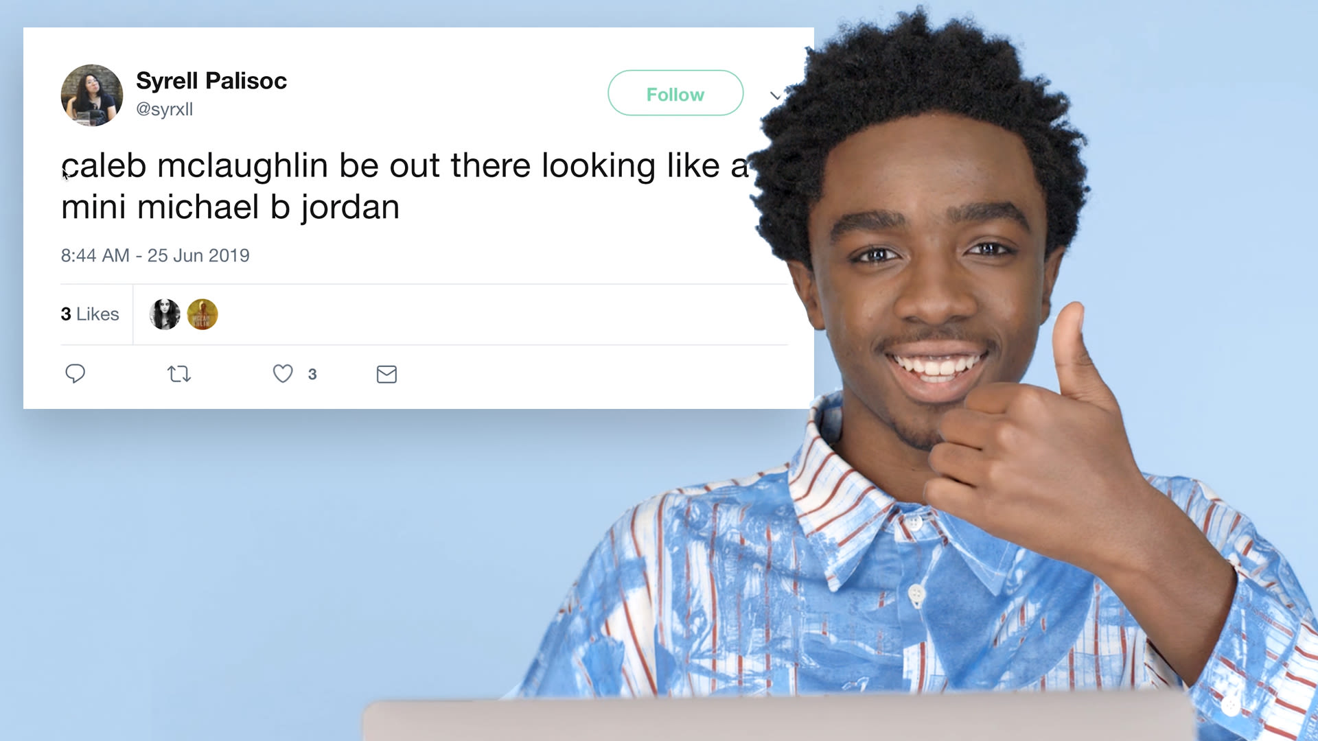 Watch Stranger Things' Caleb McLaughlin Goes Undercover on Reddit ...