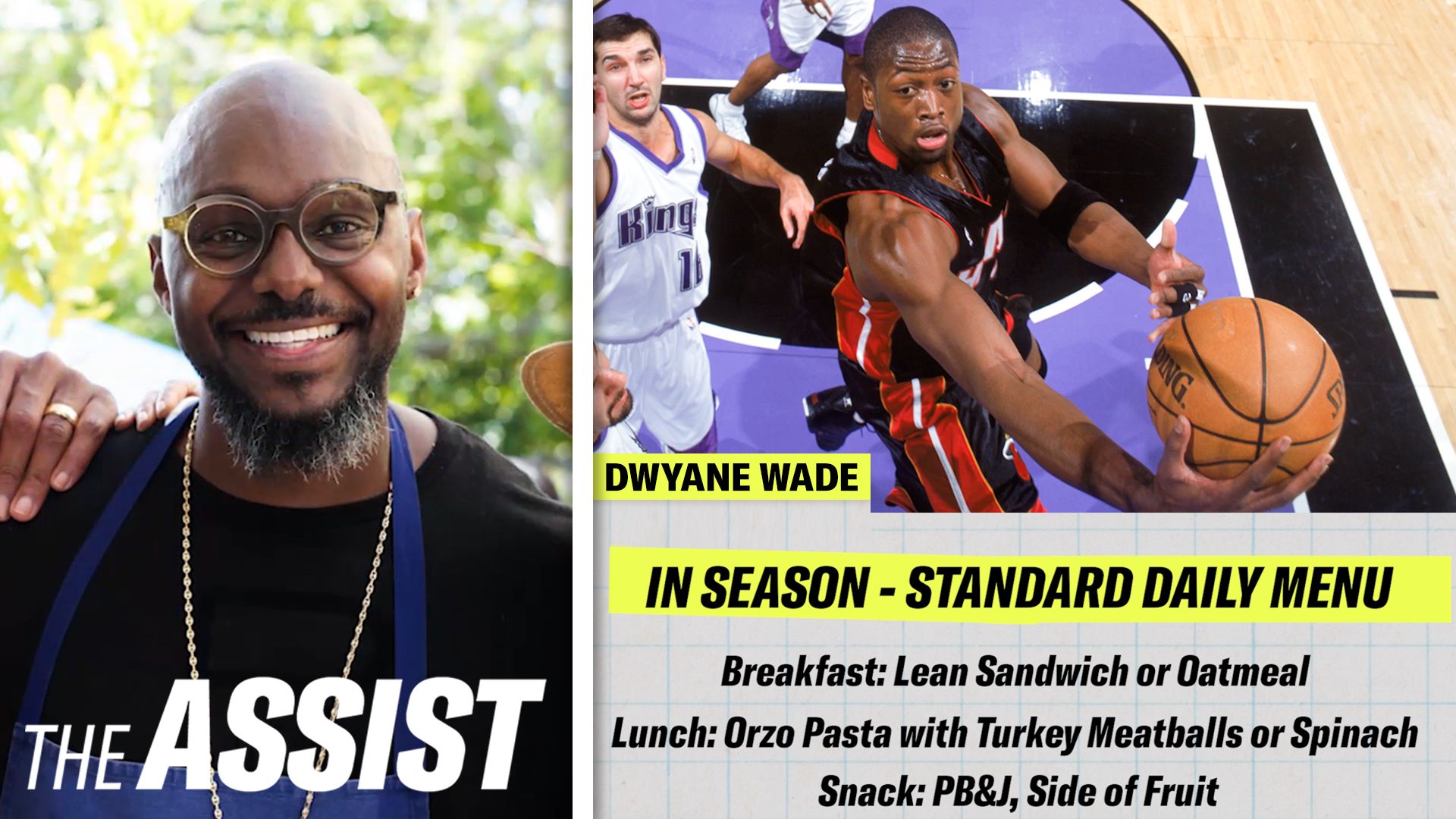 Watch How Dwyane Wade's Chef Created His NBA Diet | The Assist | GQ
