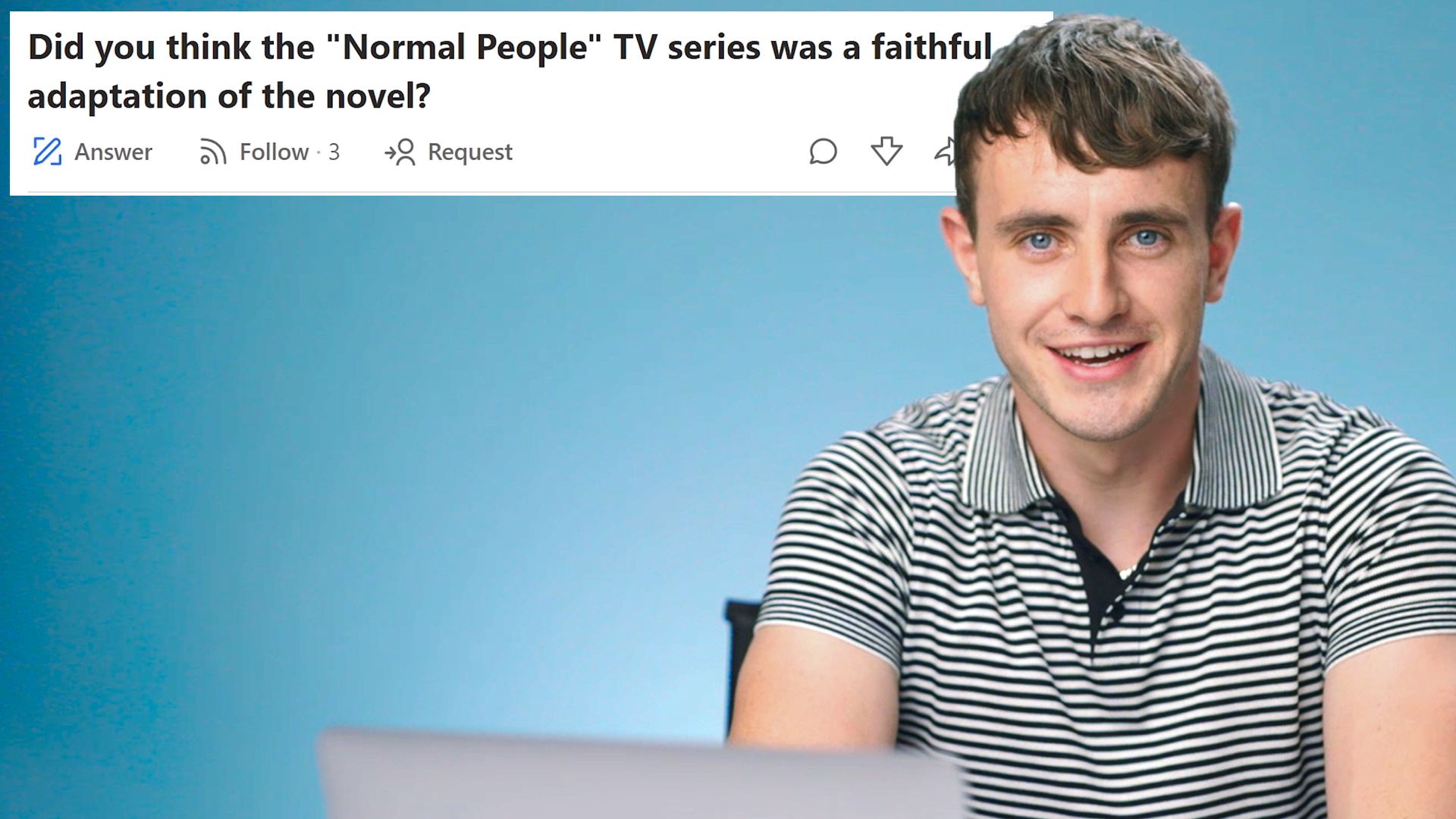 Watch Paul Mescal Goes Undercover on YouTube, Twitter and Wikipedia ...