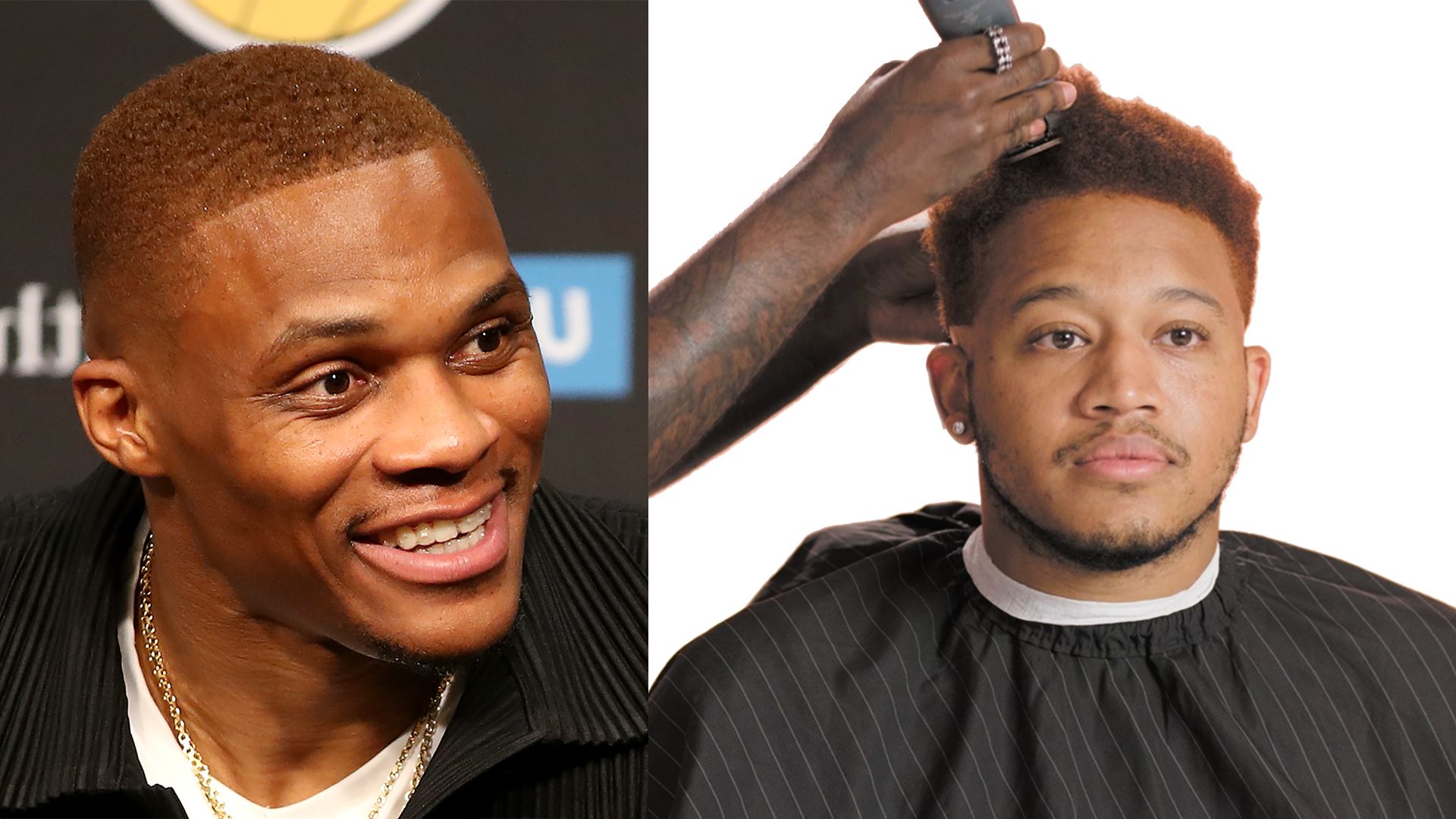 Watch Russell Westbrook's Copper Fade Recreated by a Barber | Make Me ...