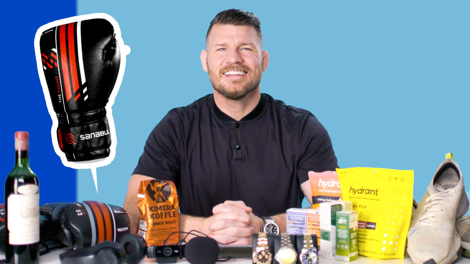 Watch 10 Things Michael Bisping Can't Live Without | 10 Essentials | GQ