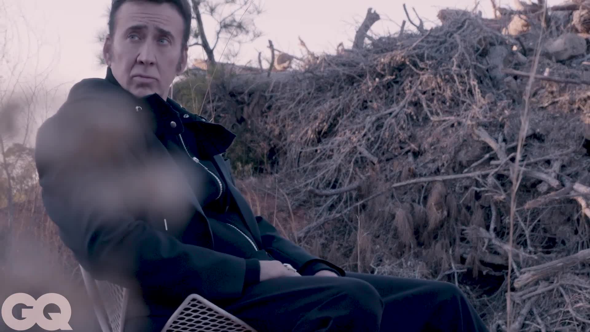 Watch Behind the Scenes of Nicolas Cage's Cover Shoot | GQ