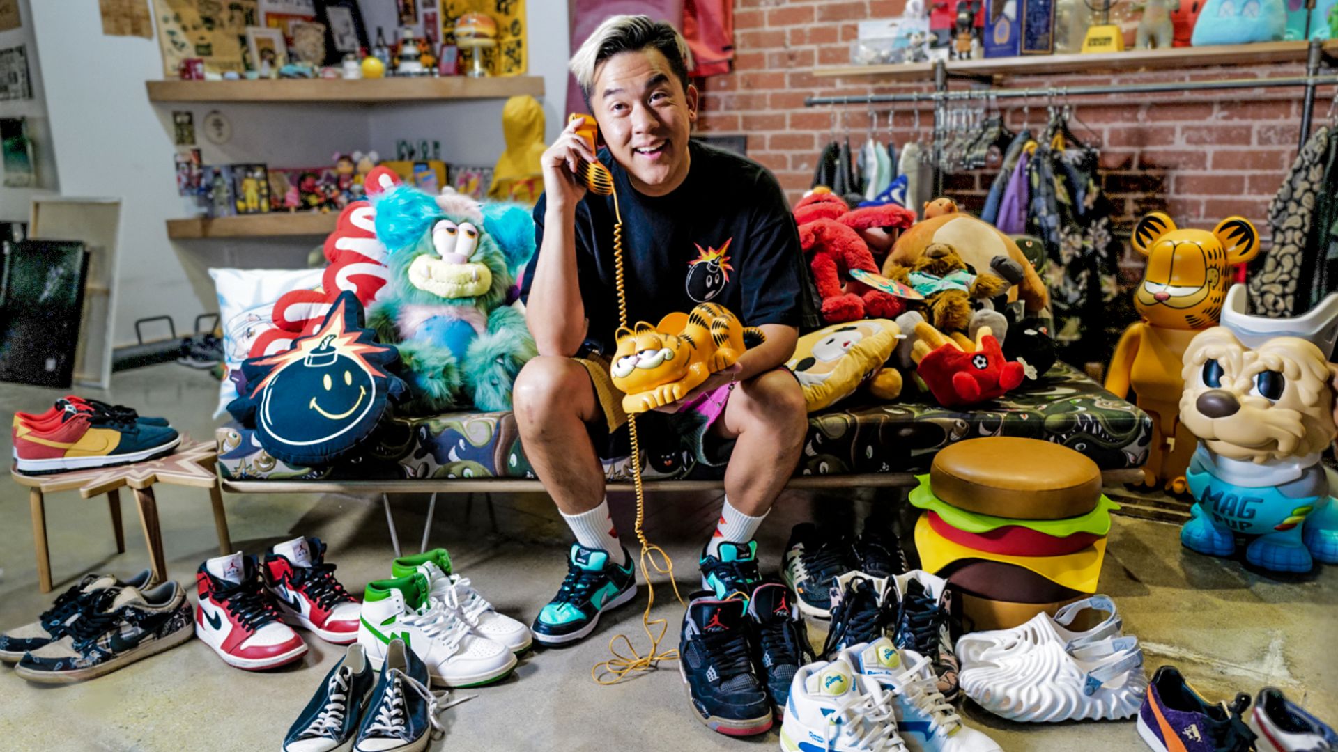 Watch Designer Bobby Hundreds Shows Off His Collectible Comics ...