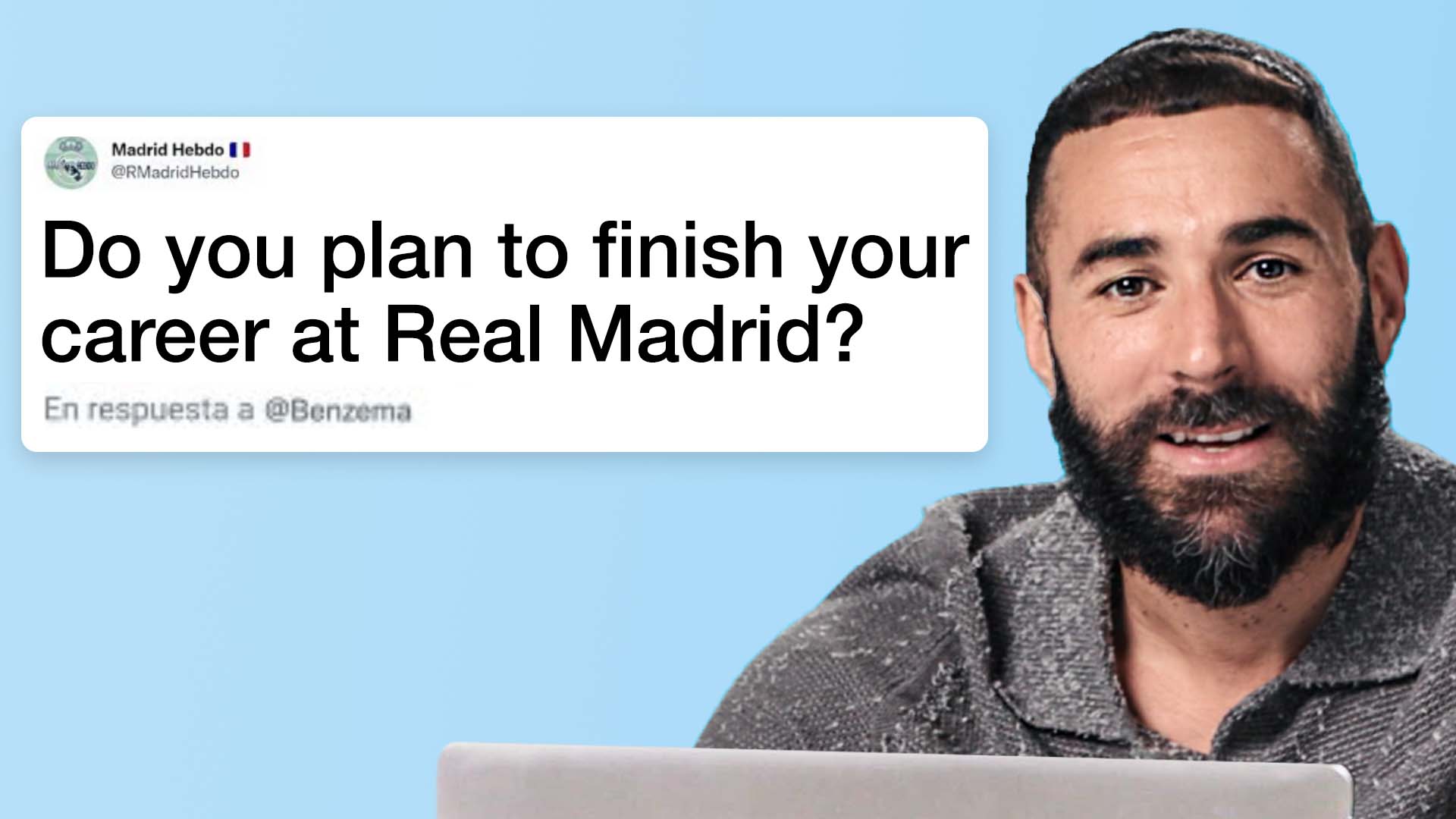 Watch Real Madrid's Karim Benzema Replies to Fans on the Internet ...
