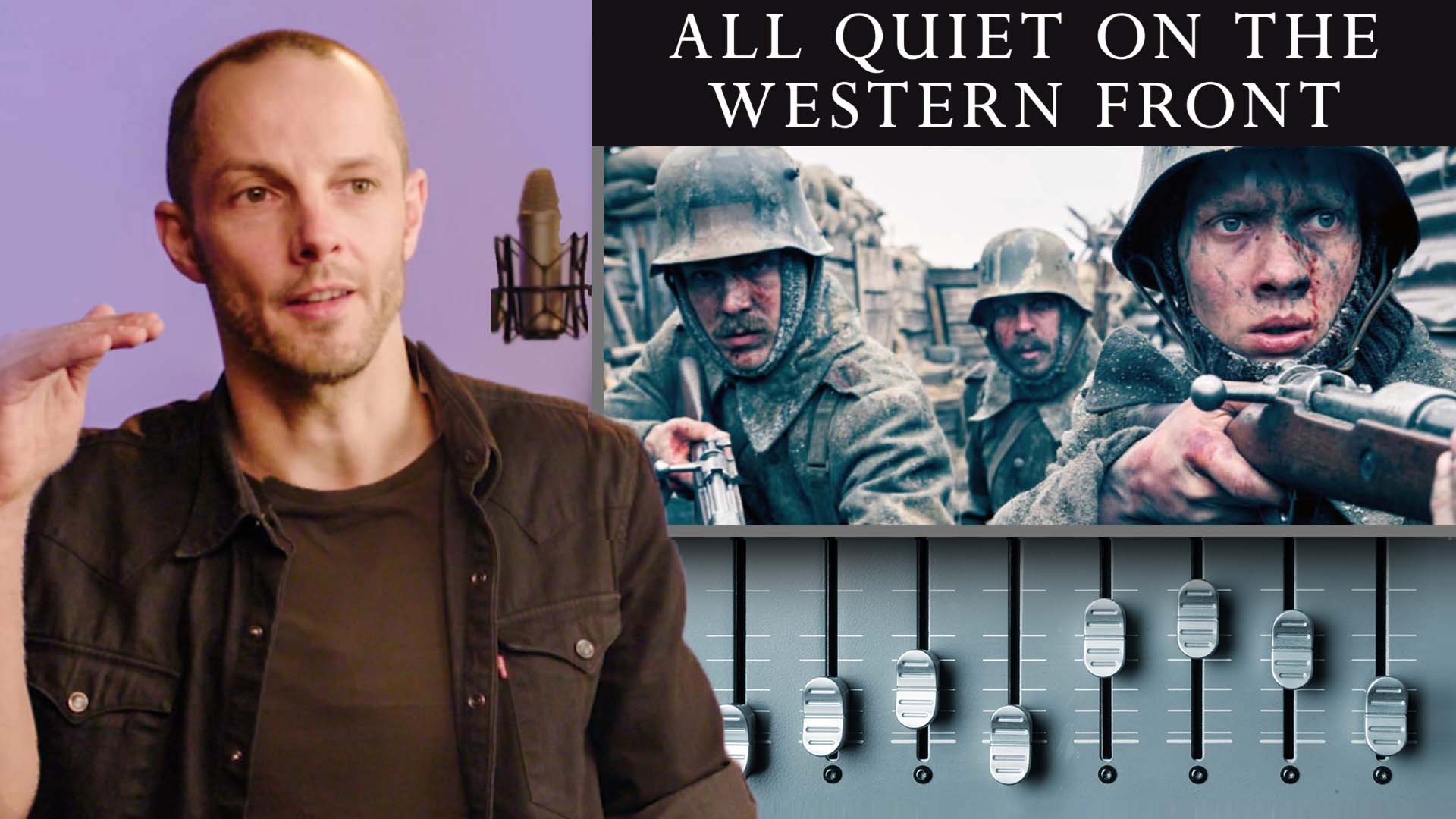 Watch How "All Quiet on the Western Front's" Sound Designers Crafted the Tones of War | Fine ...