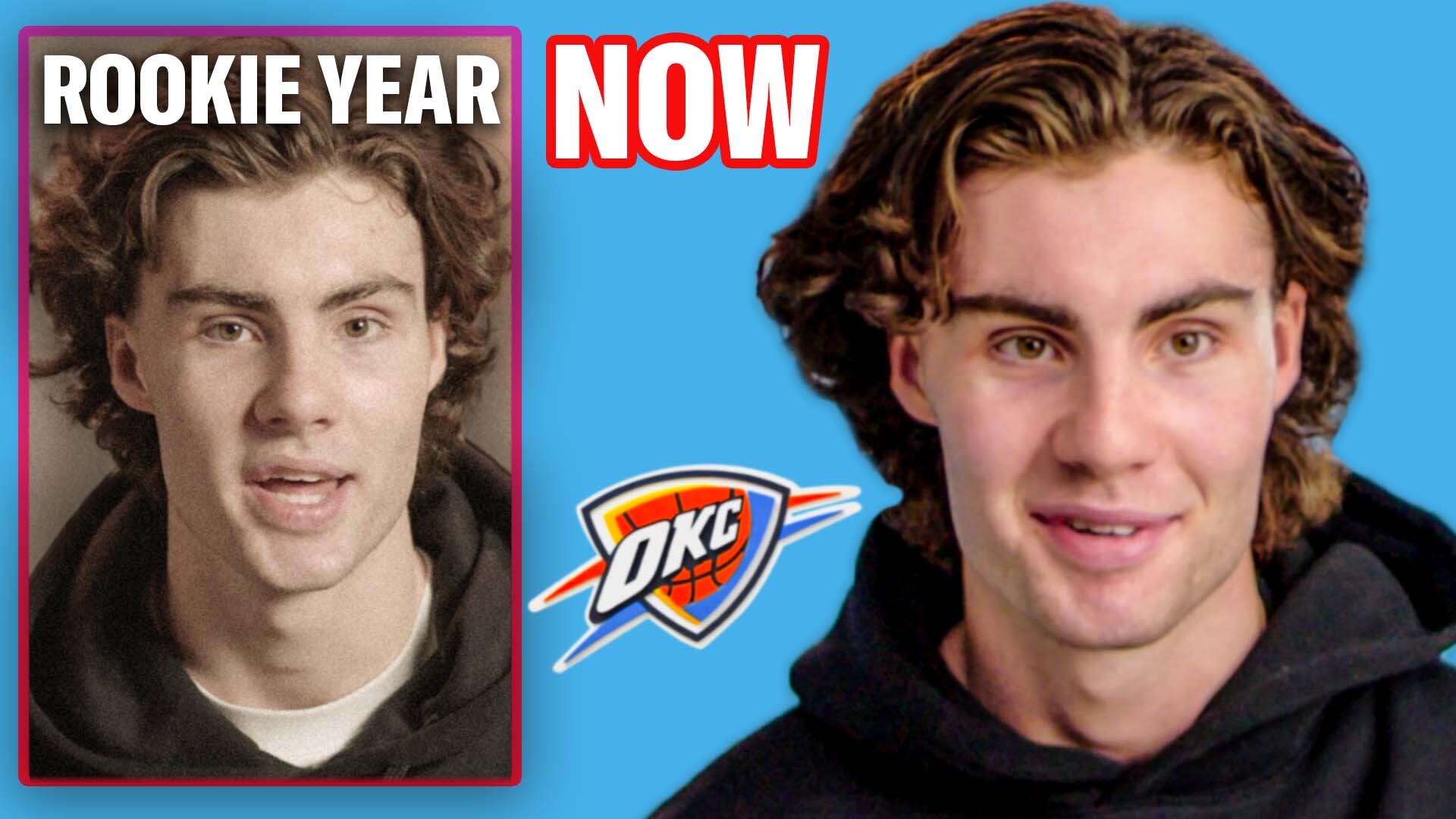 Watch OKC Thunder's Josh Giddey: Same Interview, Rookie Year and Now ...