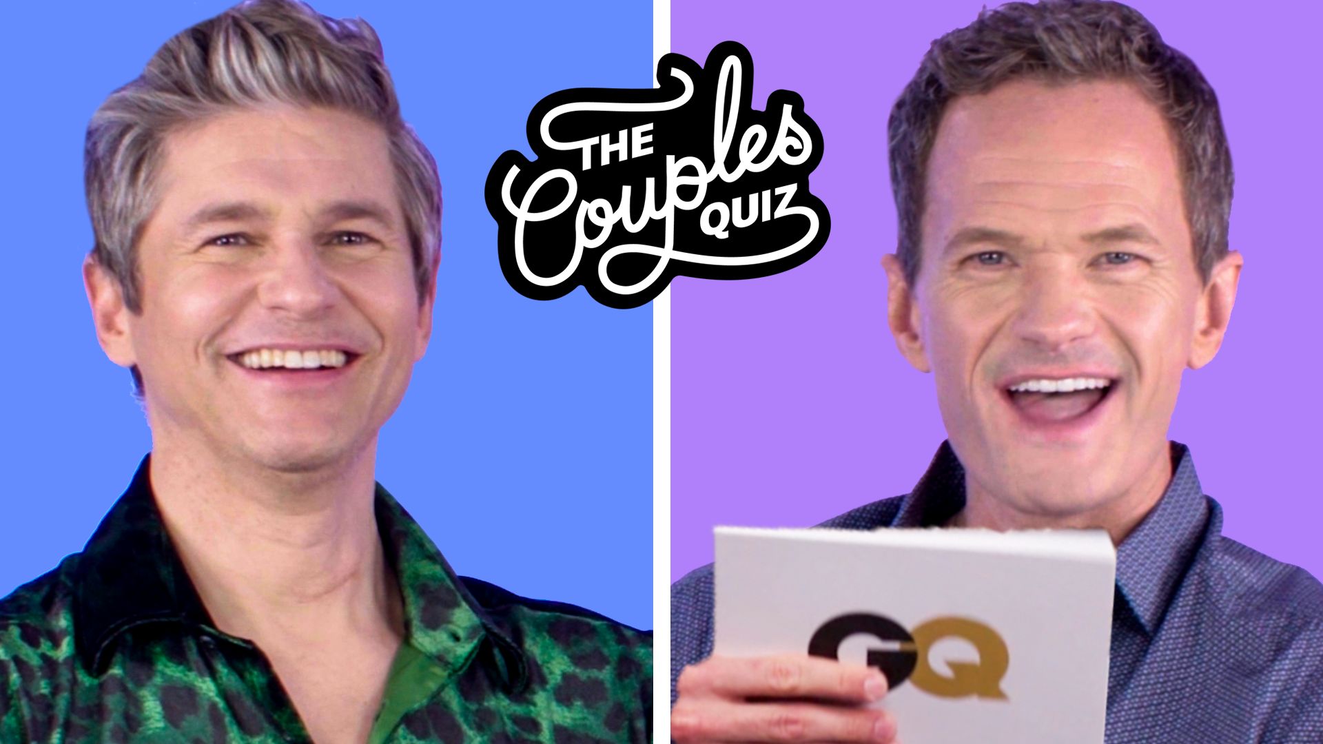 Watch Neil Patrick Harris and David Burtka Take a Couples Quiz | Couple ...