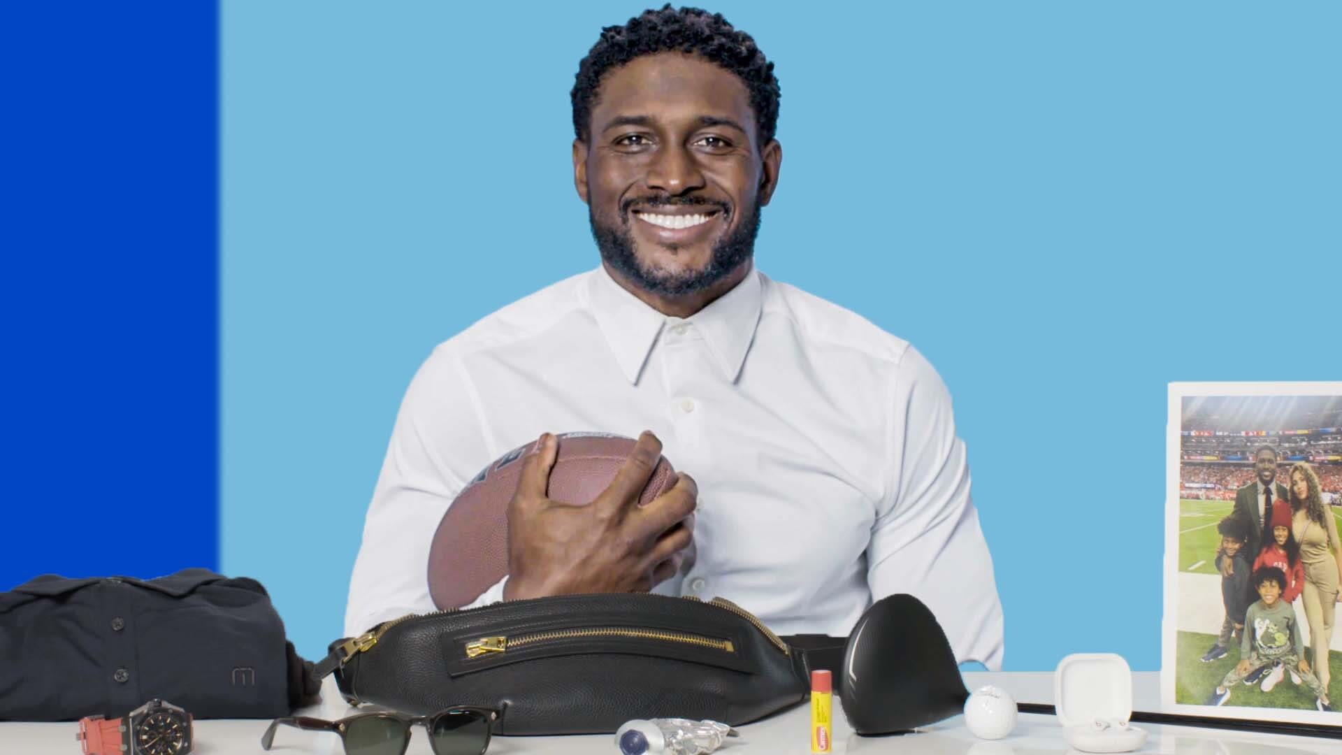 Watch 10 Things Reggie Bush Can't Live Without | 10 Essentials | GQ