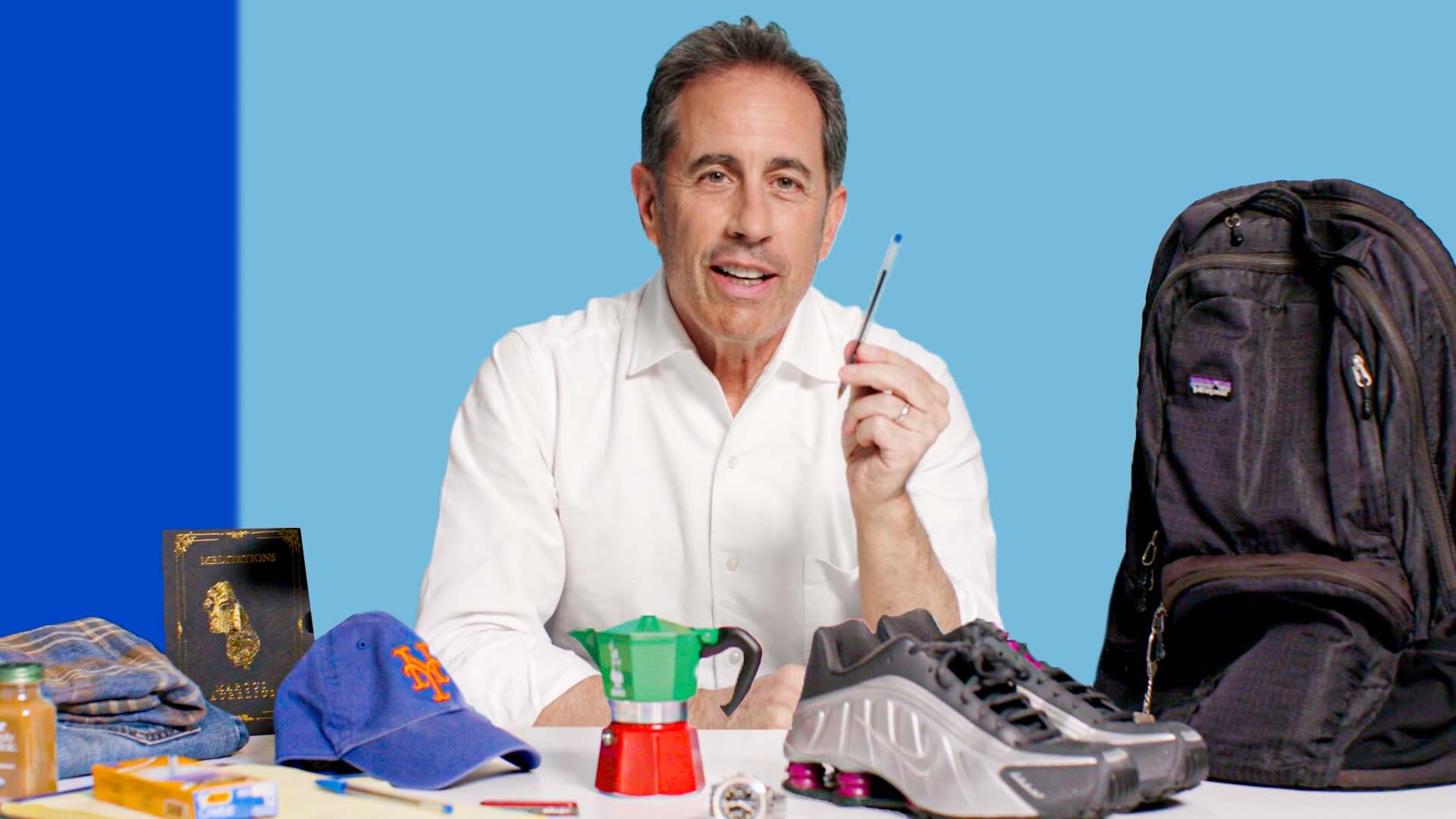 Watch 10 Things Jerry Seinfeld Can't Live Without | 10 Essentials | GQ