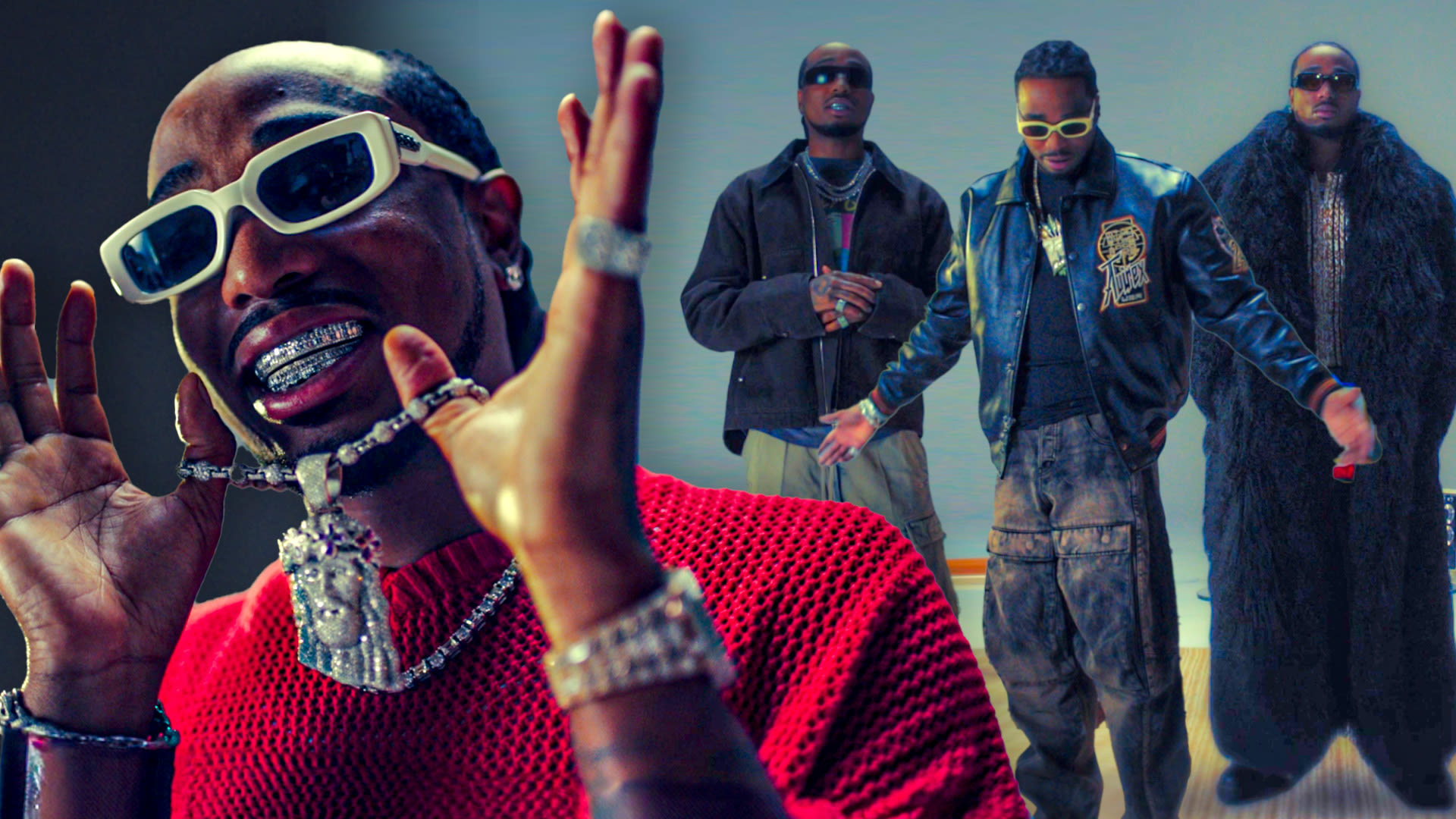 Watch Quavo Shows Off His NBA Finals Fits | GQ