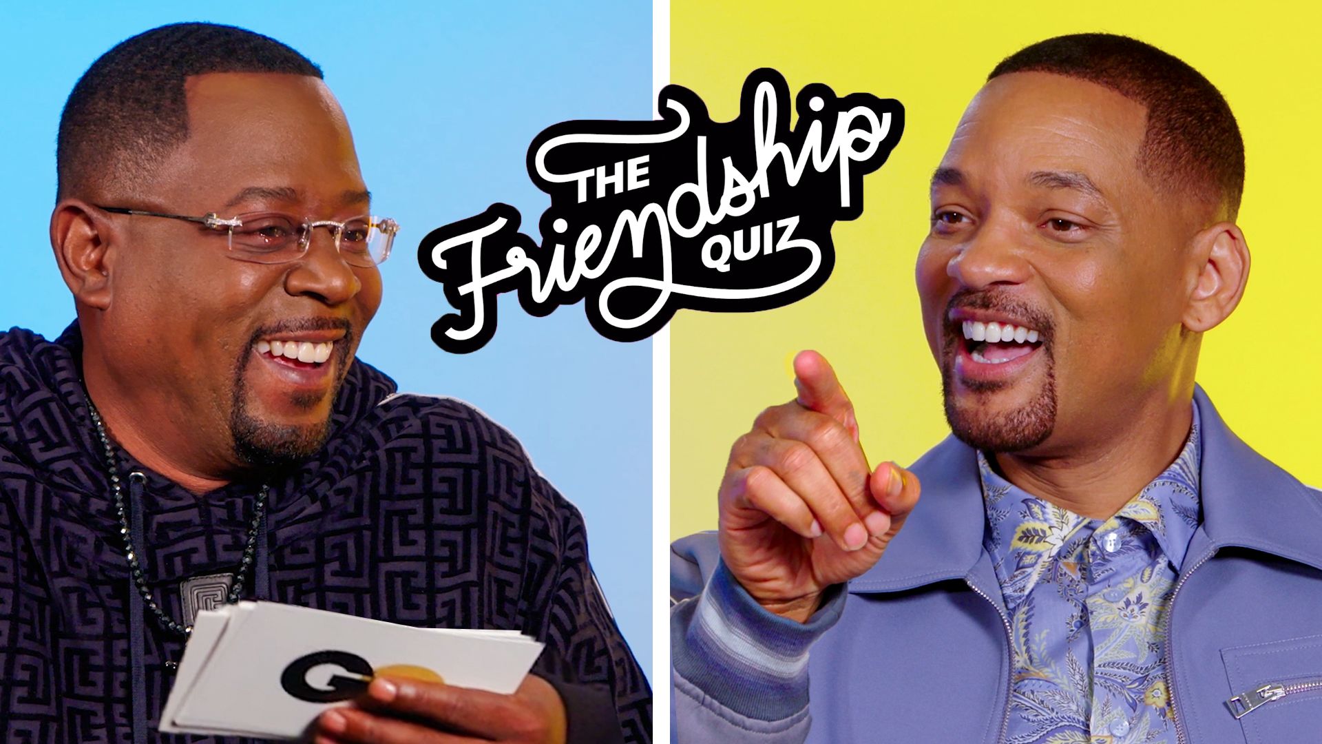 Watch Will Smith & Martin Lawrence Take a Friendship Quiz | Friendship ...