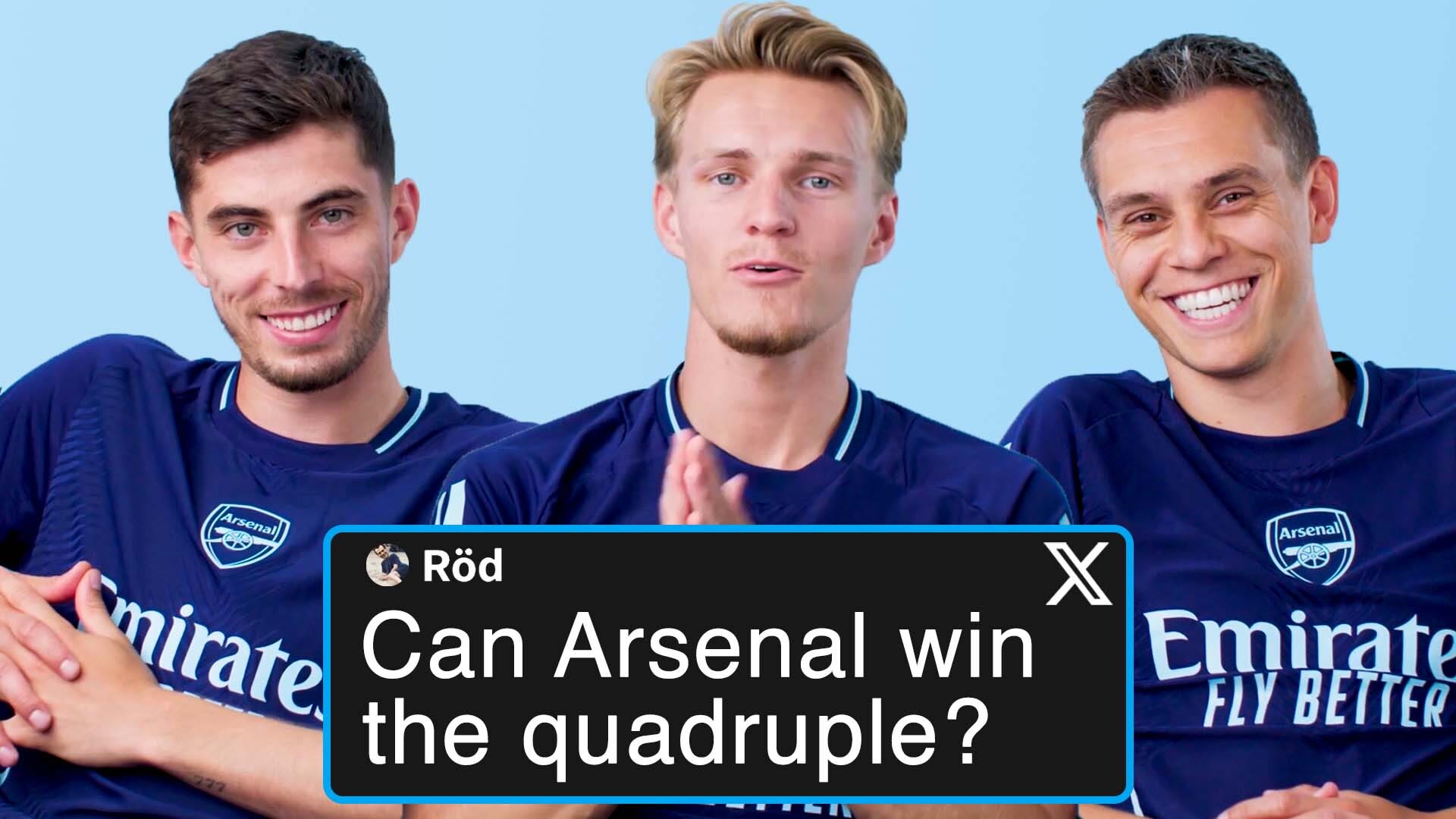 Watch Arsenal F.C. Reply to Fans Online | Actually Me | GQ