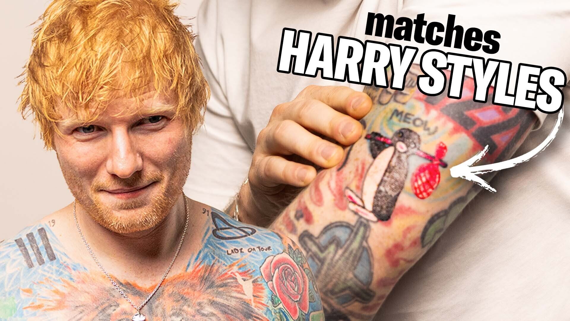 Watch Ed Sheeran Tells The Stories Behind His Tattoos | Tattoo Tour | GQ