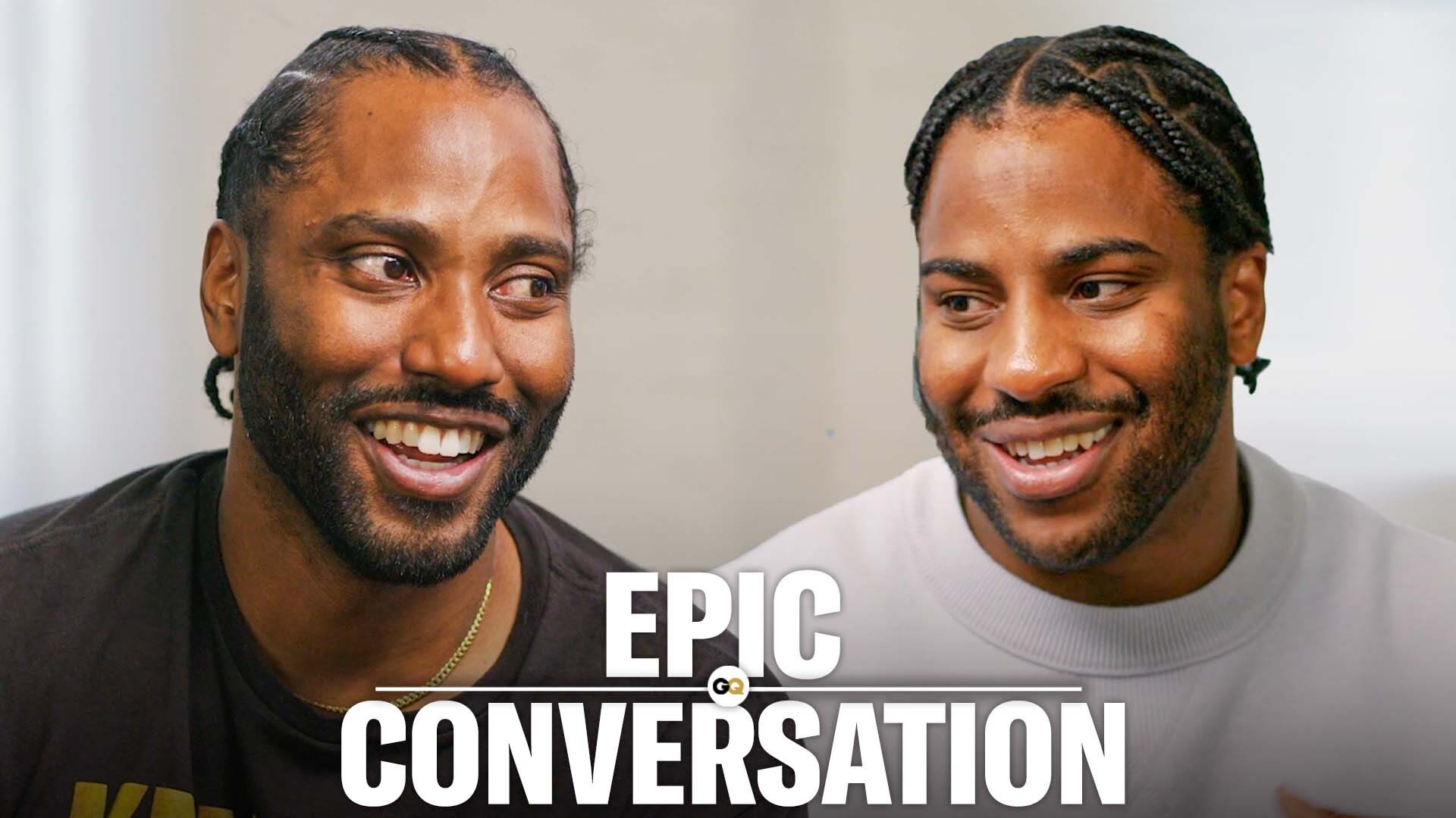 Watch John David Washington & Malcolm Washington Have an Epic Conversation | Epic Conversations | GQ