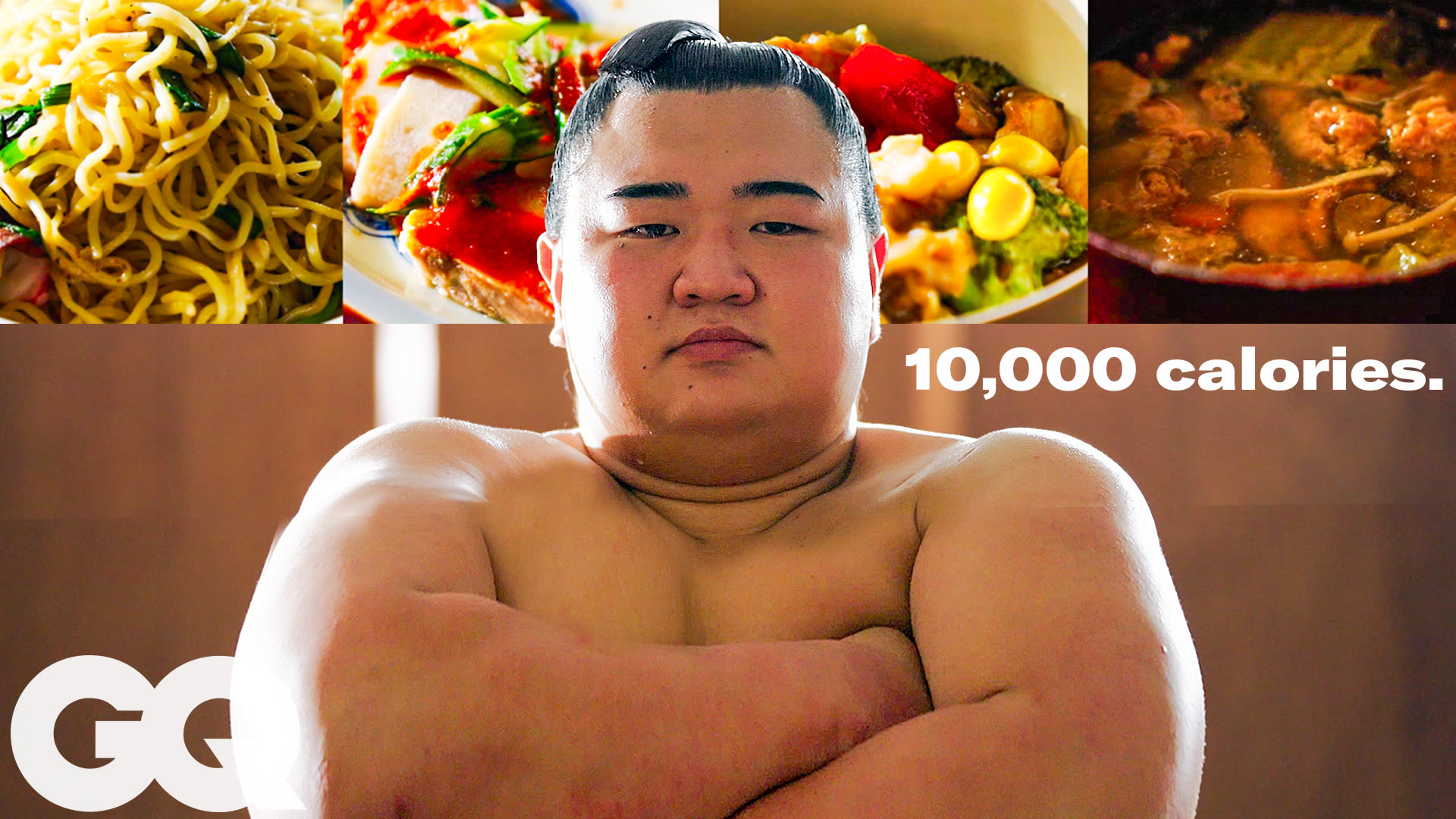 Watch The Impossible Diet of a Sumo Wrestler | Real Life Diet | GQ