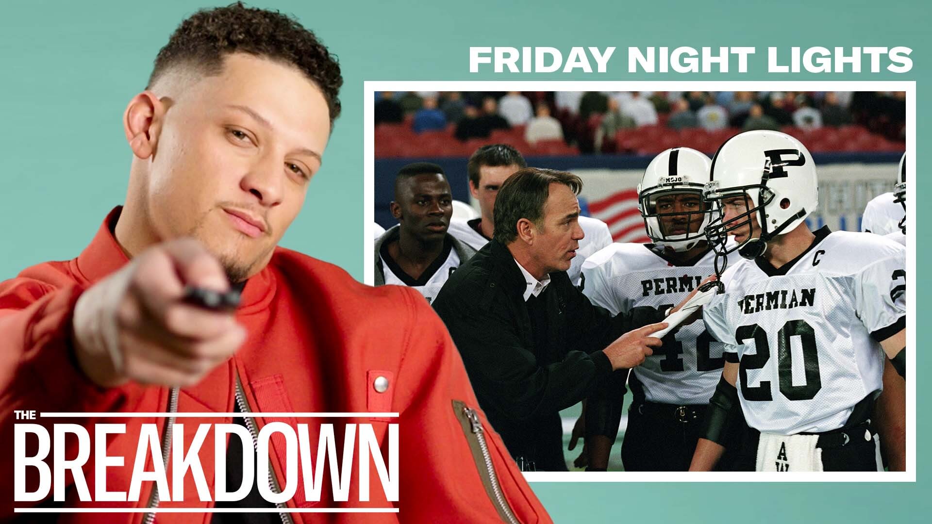 Watch Patrick Mahomes Breaks Down Football Movies | The Breakdown | GQ